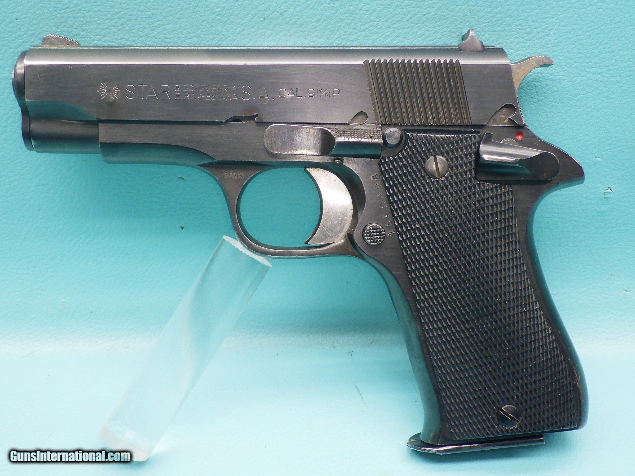 Star Model BM Police 9mm 4"bbl Pistol MFG 1981 W/ Box**SOLD 3-28**