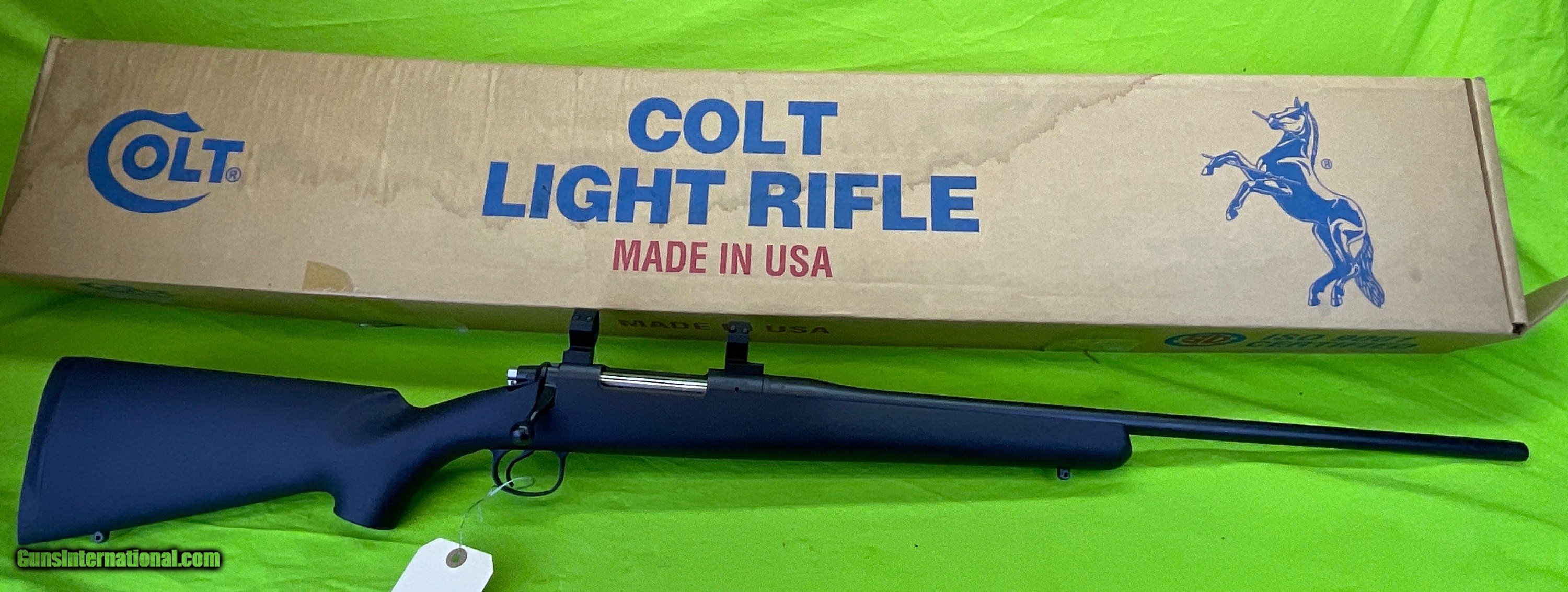 Vintage Colt Light Rifle 30-06 Springfield 24 In Bolt Action Hunting Rifle