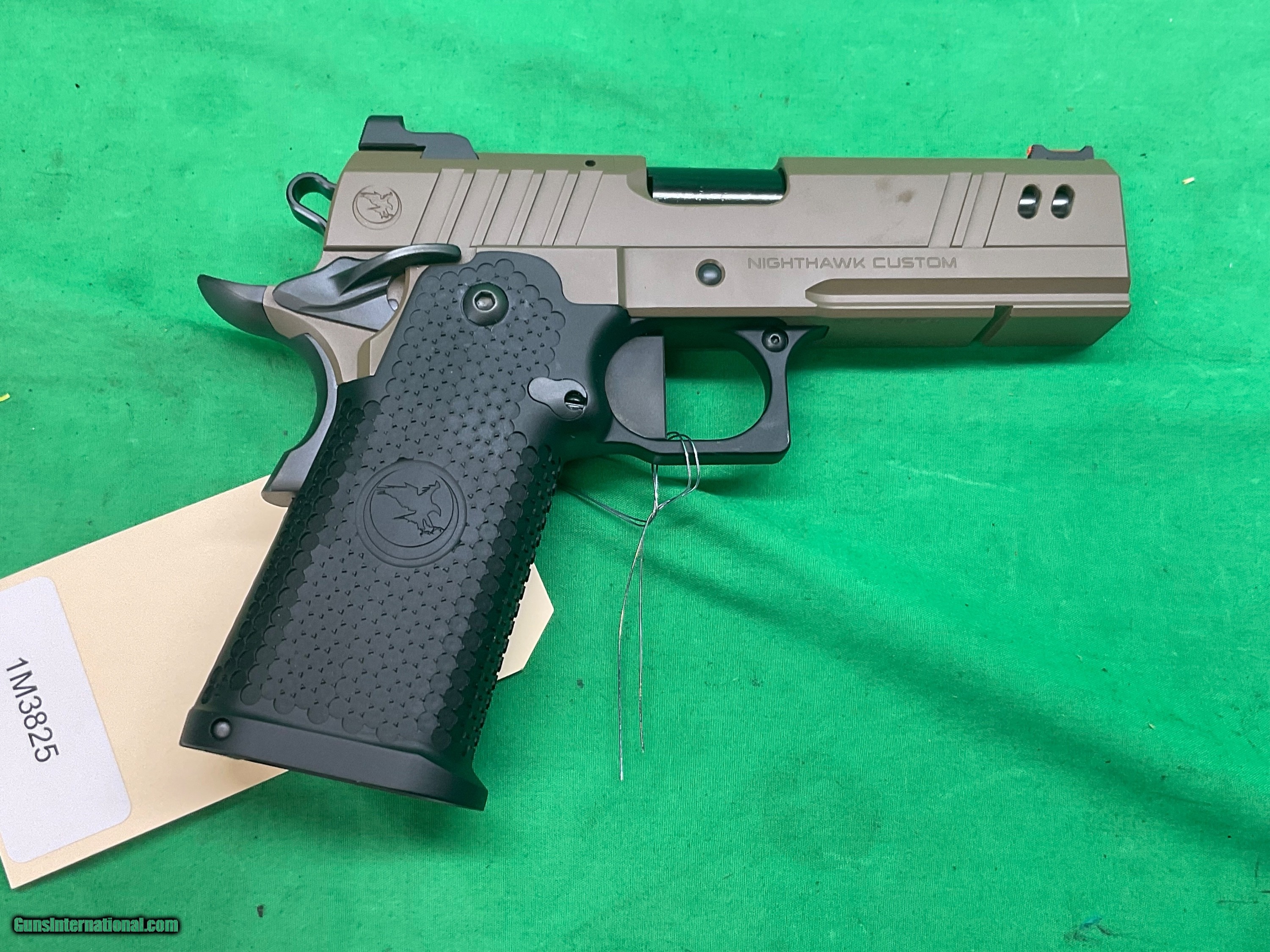 NIGHTHAWK Custom 2011 BDS9 Commander Double Stack 9MM IOS FDE Ported ...