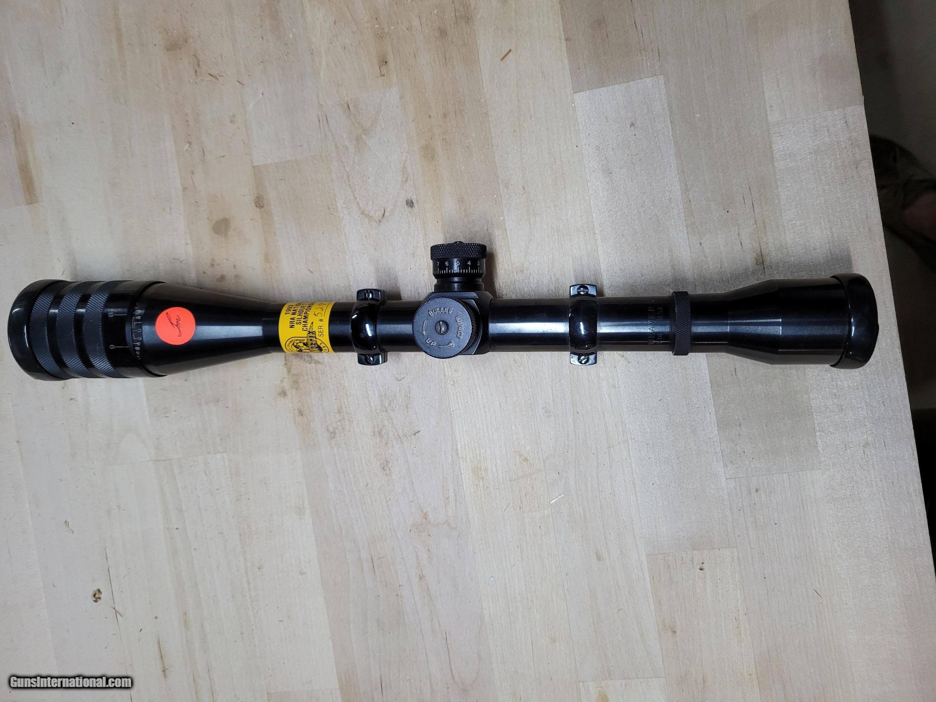 Vintage Weaver T-16 Target scope