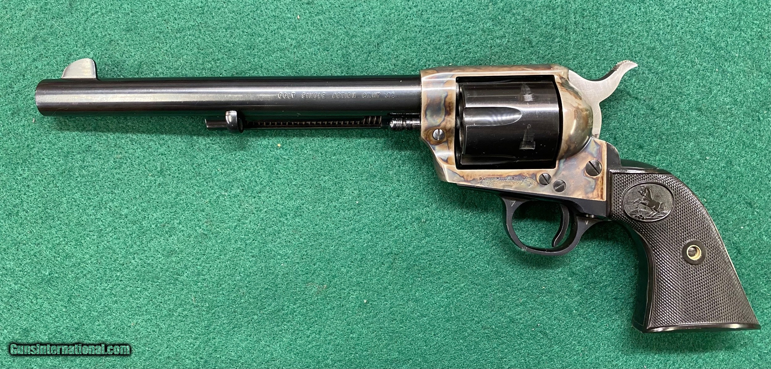 Colt 2nd Gen. SAA Mfg. 1967 w/Stagecoach Box