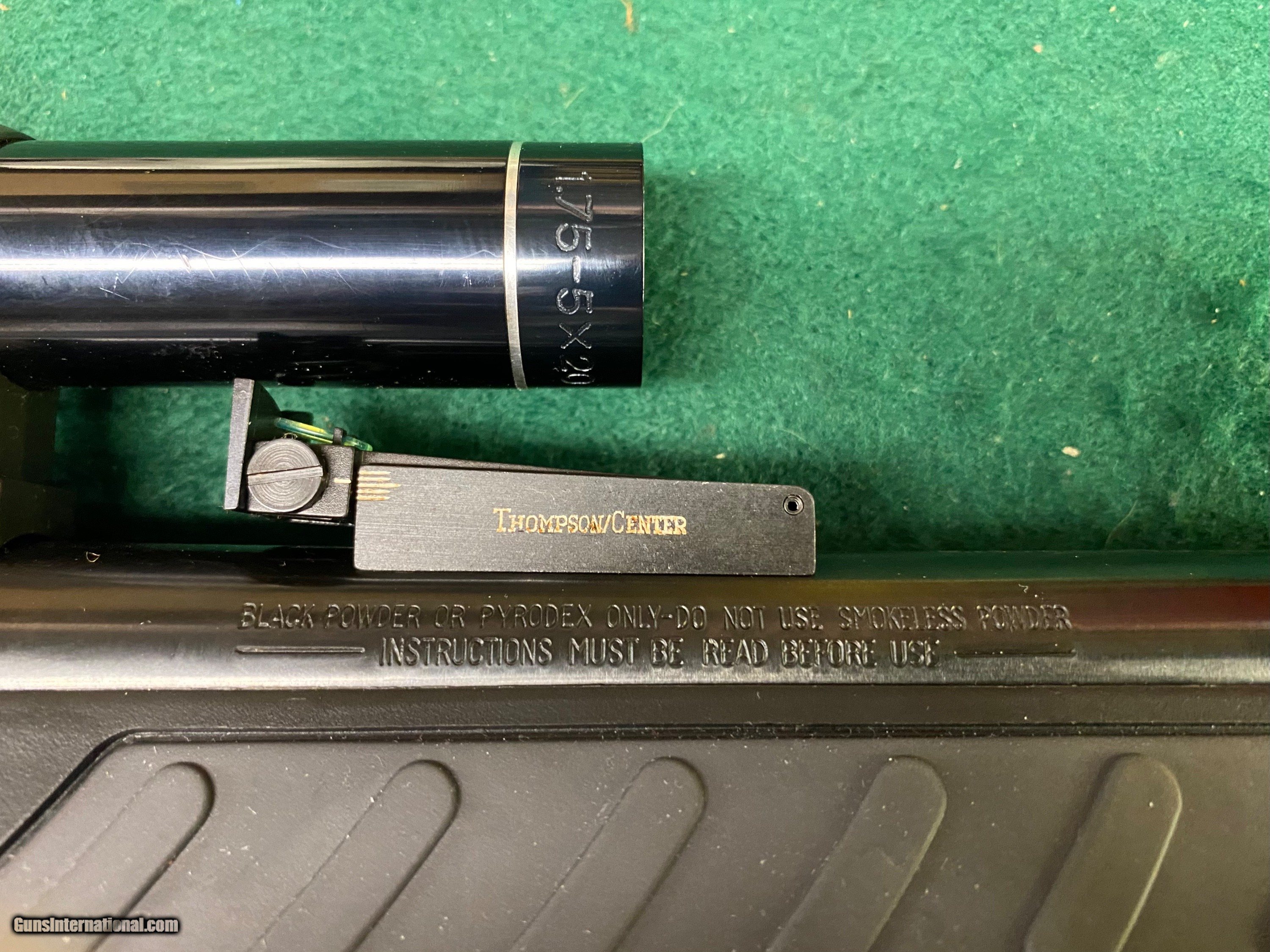 Thompson Contender Encore in 257 Roberts + 209x50 black powder barrel