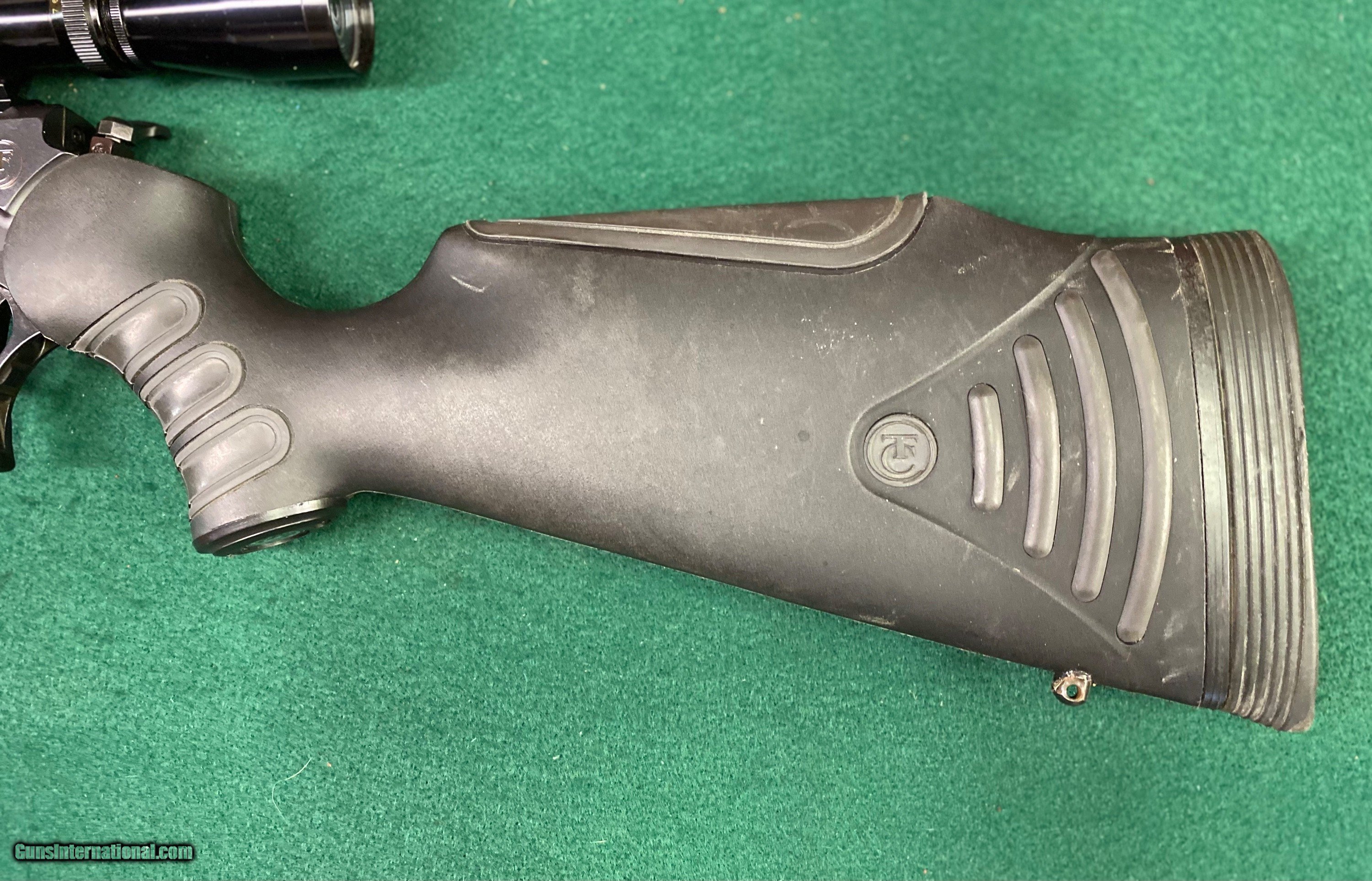 Thompson Contender Encore in 257 Roberts + 209x50 black powder barrel