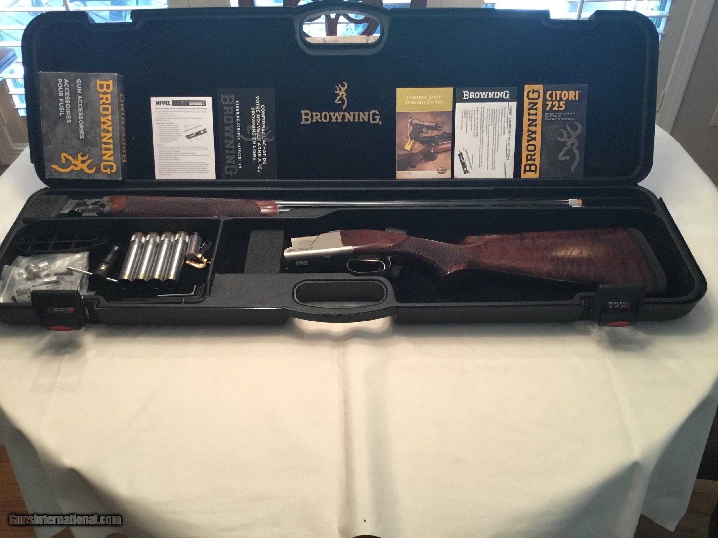 Browning Citori 725 Pro Sporting 12Ga / 30” ported