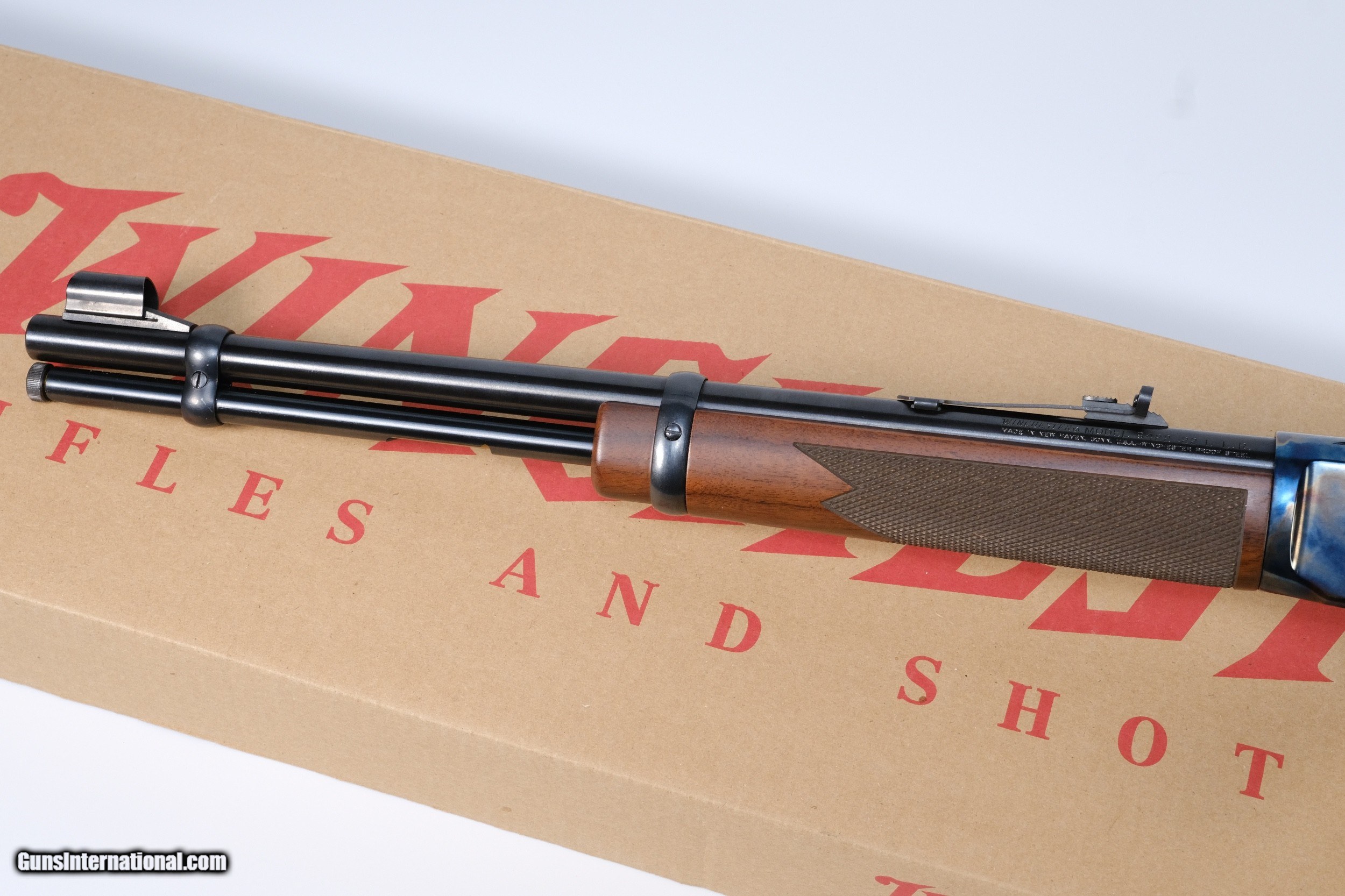 Winchester 9422 22LR Trapper 16" Barrel Case Hardened Colored Receiver ...