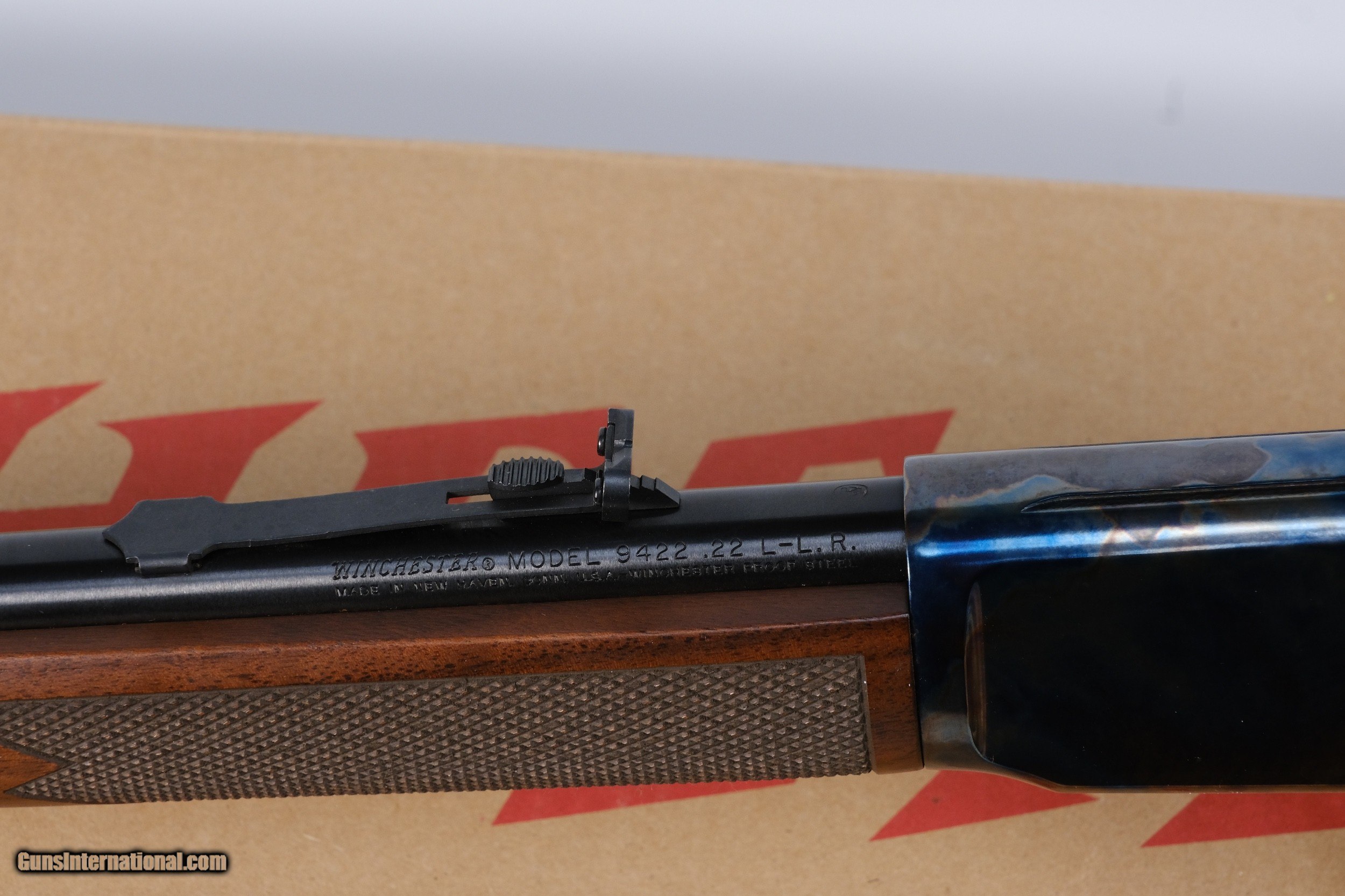 Winchester 9422 22LR Trapper 16" Barrel Case Hardened Colored Receiver ...