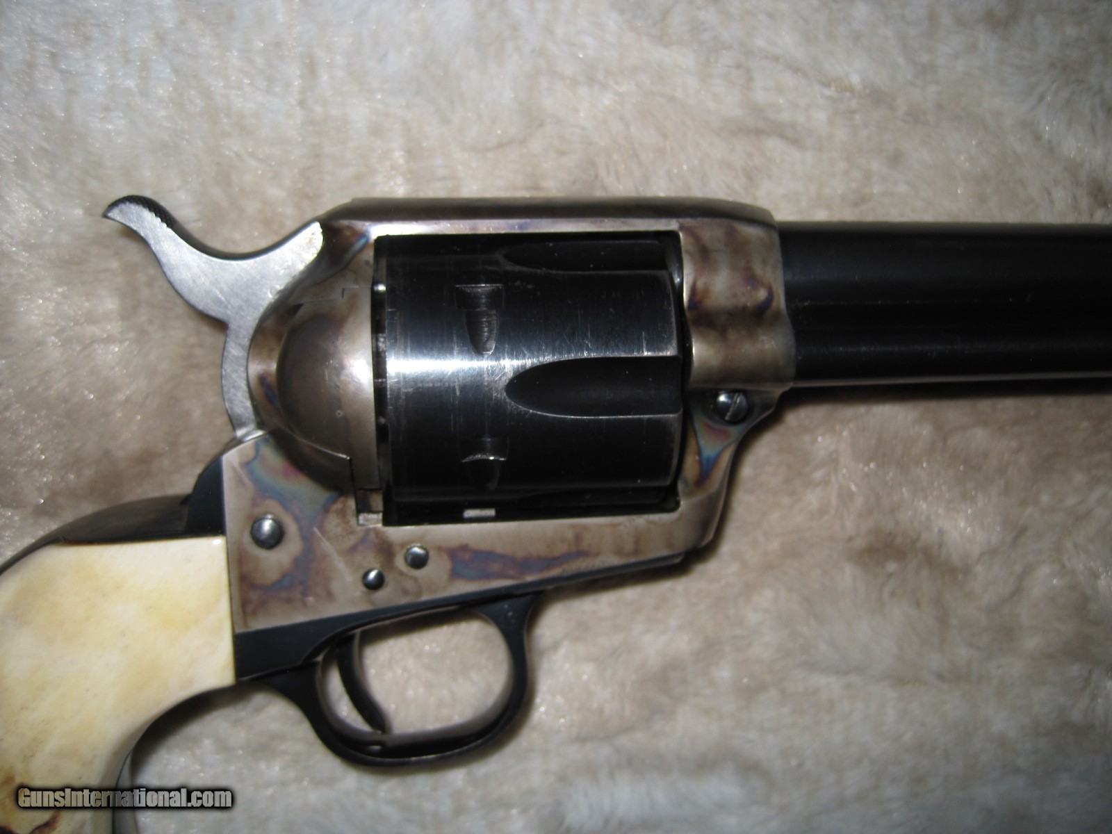 Colt Single Action Army 5 1/2 45 LC with Stagecoach Box