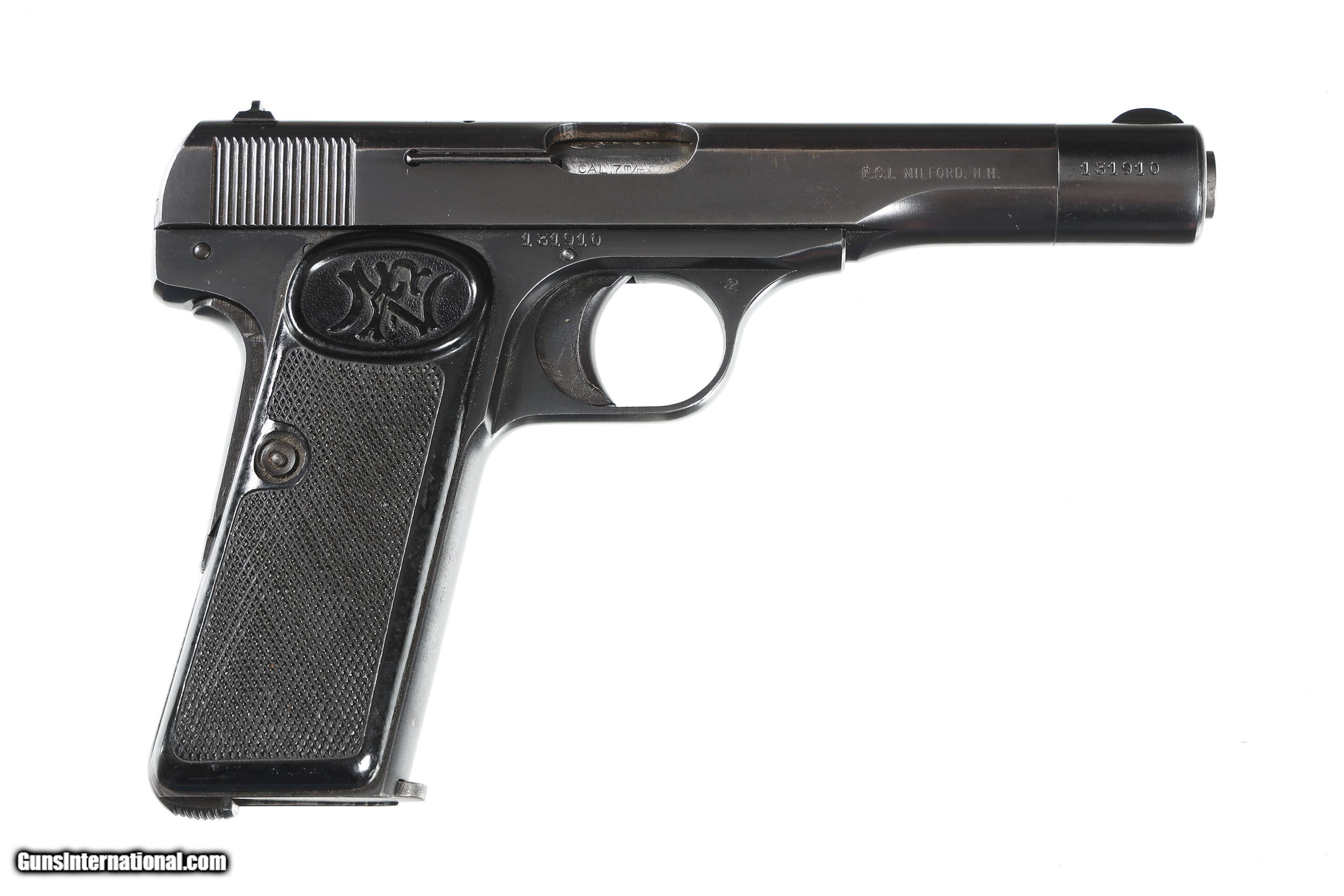 FN Browning 1922 Milford NH marked .32ACP