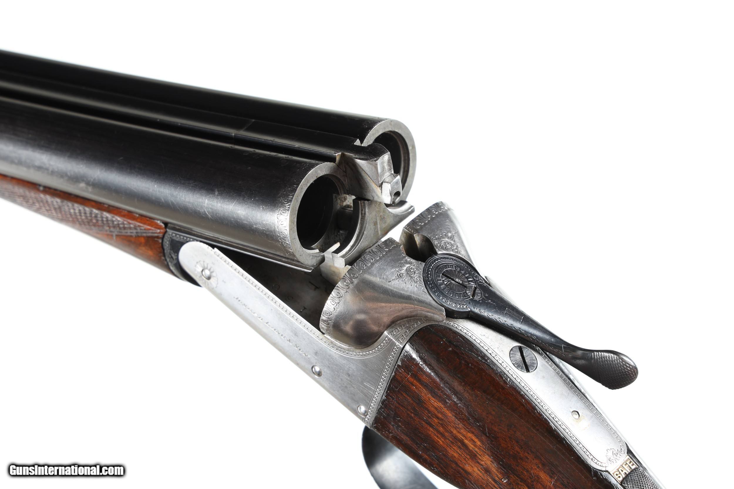 Sold Joseph Lang Boxlock SxS Shotgun 12ga