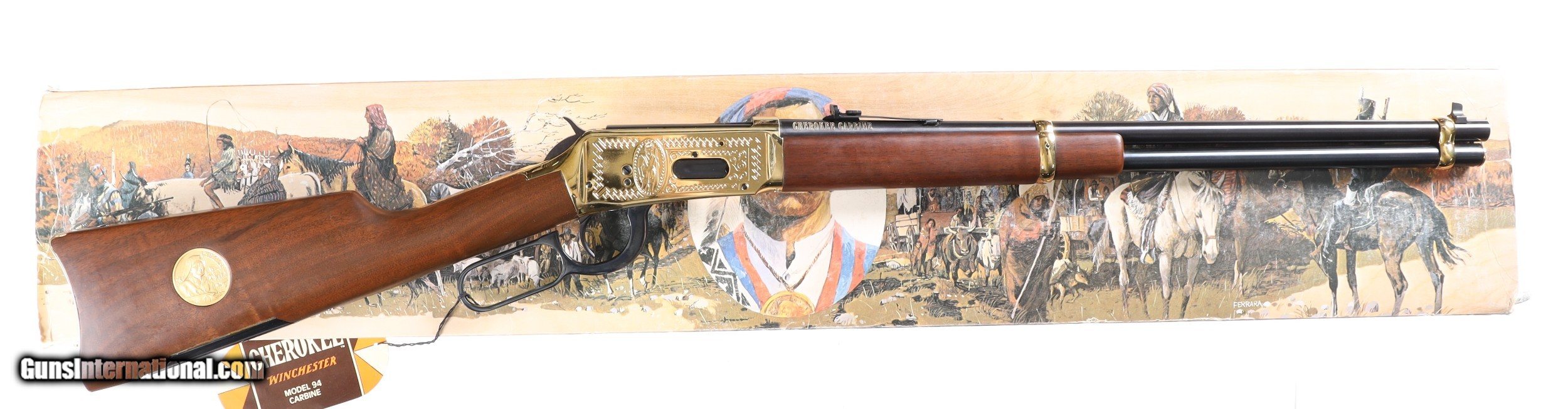 Sold Winchester 94 Cherokee Lever Rifle .30-30 win