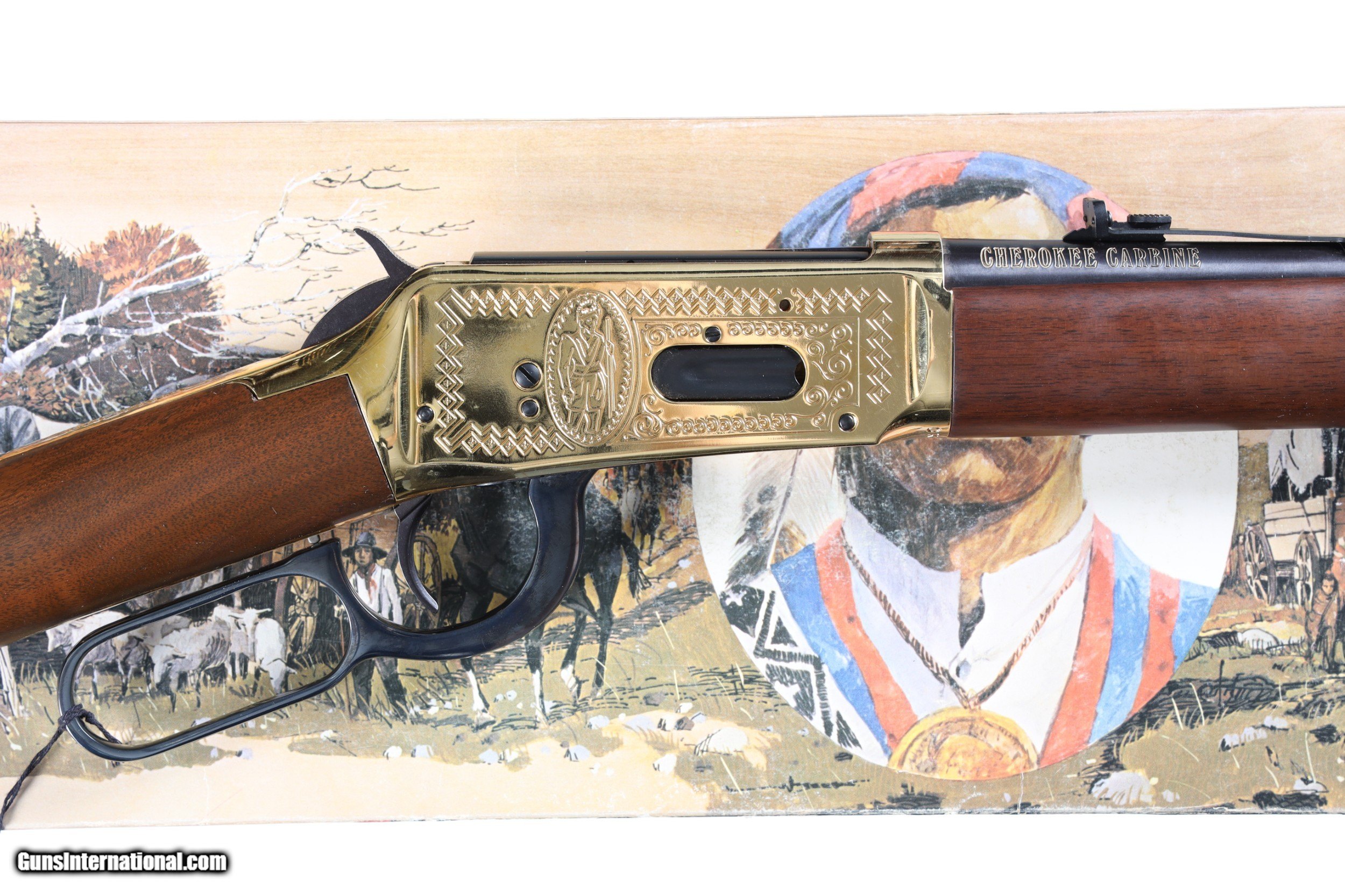 Sold Winchester 94 Cherokee Lever Rifle .30-30 win