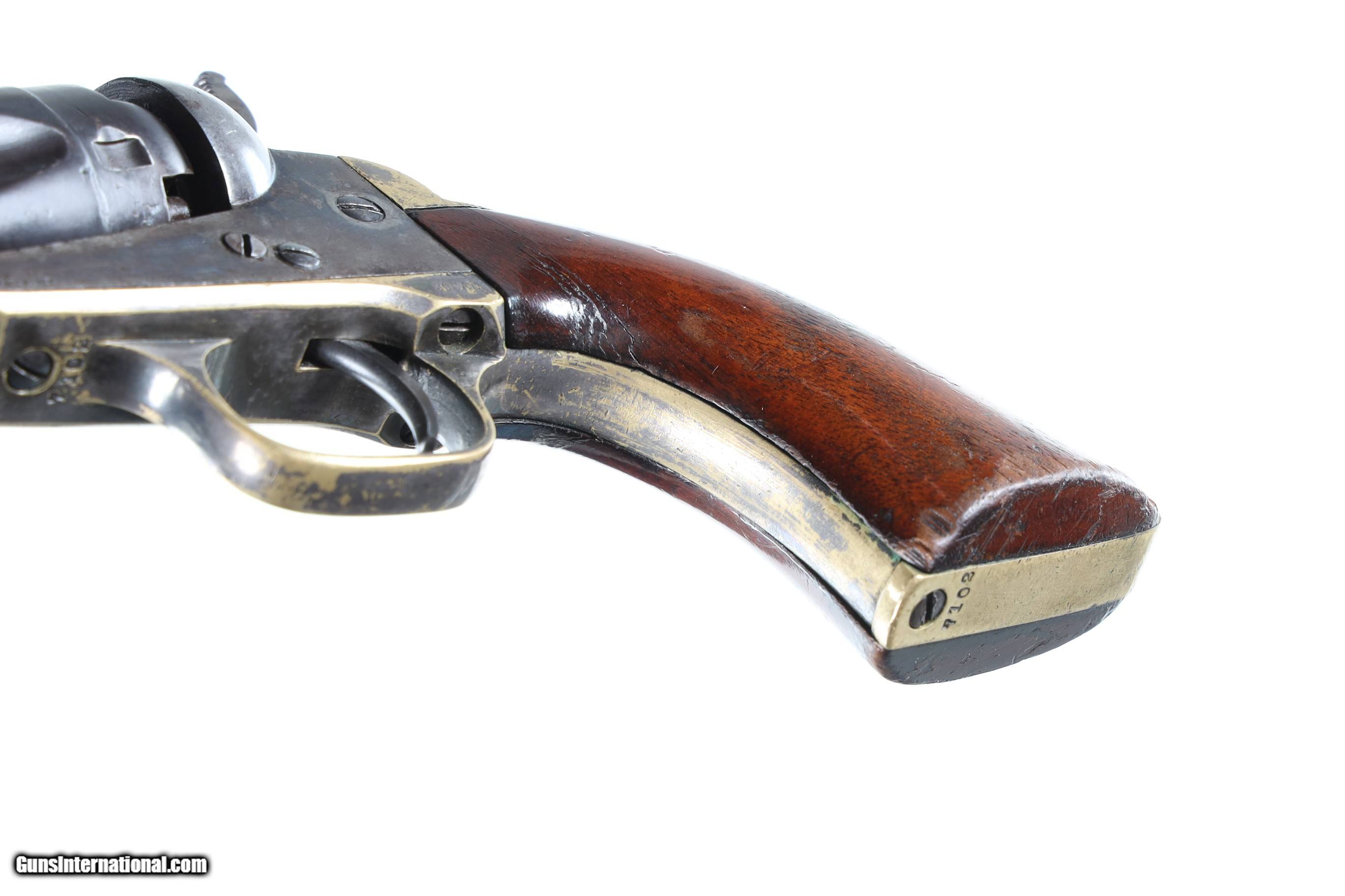 Sold Howard Reed Per Trey Colt Model 1862 Police .36 Percussion Revolver