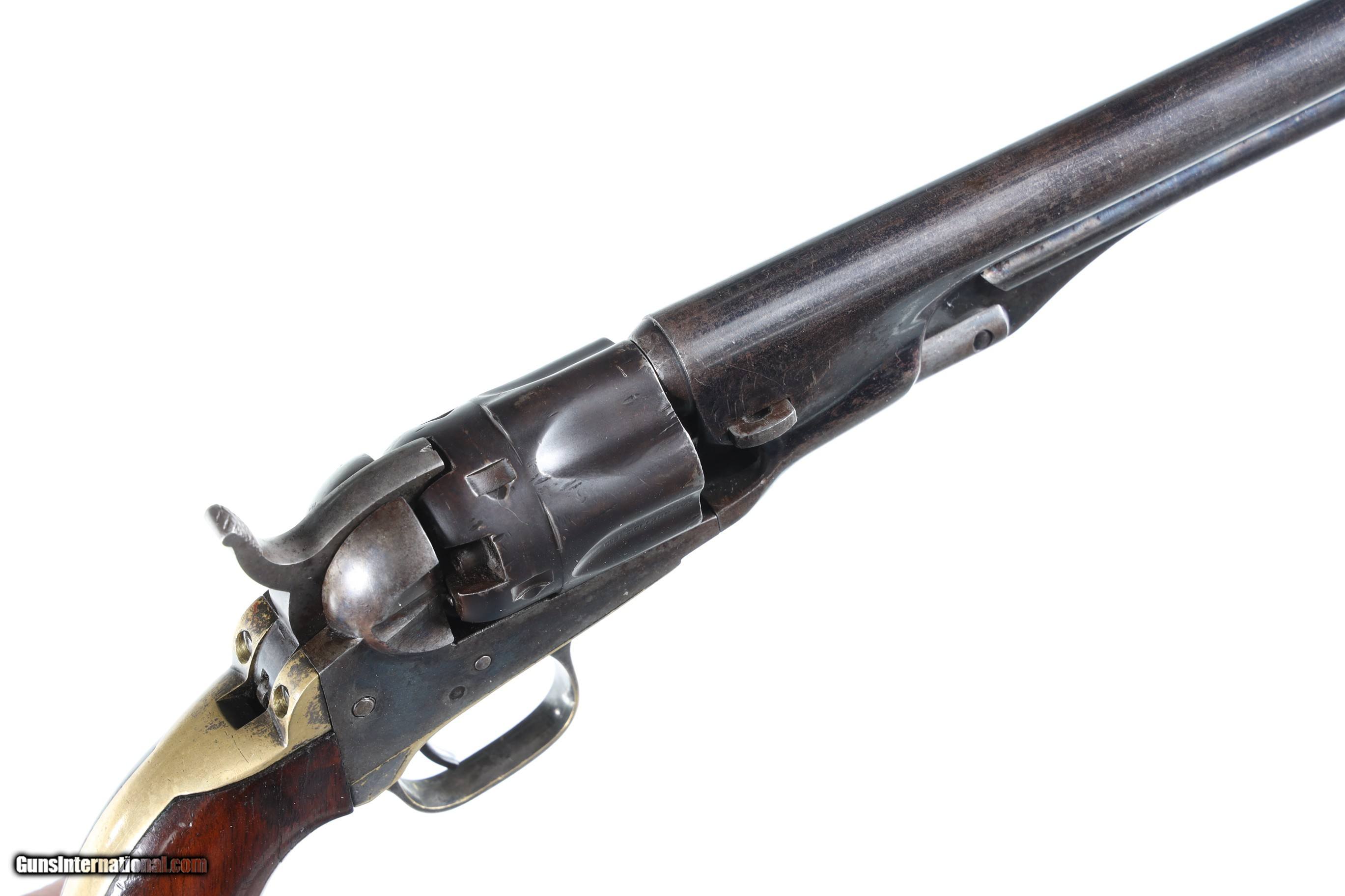 Sold Howard Reed Per Trey Colt Model 1862 Police .36 Percussion Revolver