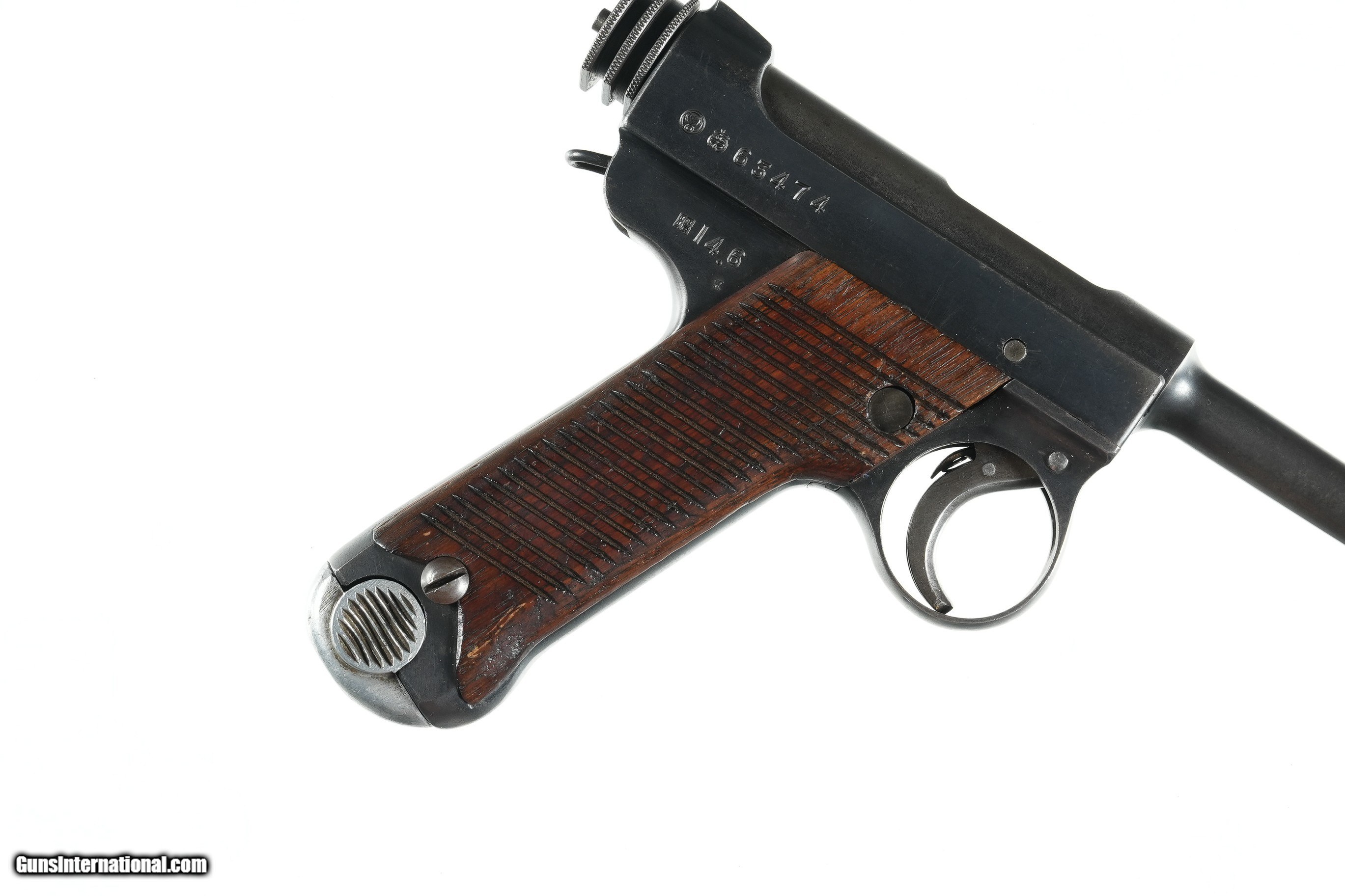 Sold Check Nagoya Type 14 Nambu Pistol 8mm Nambu