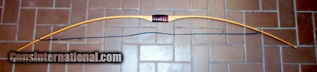 Archery- Vintage Wood Long Bow