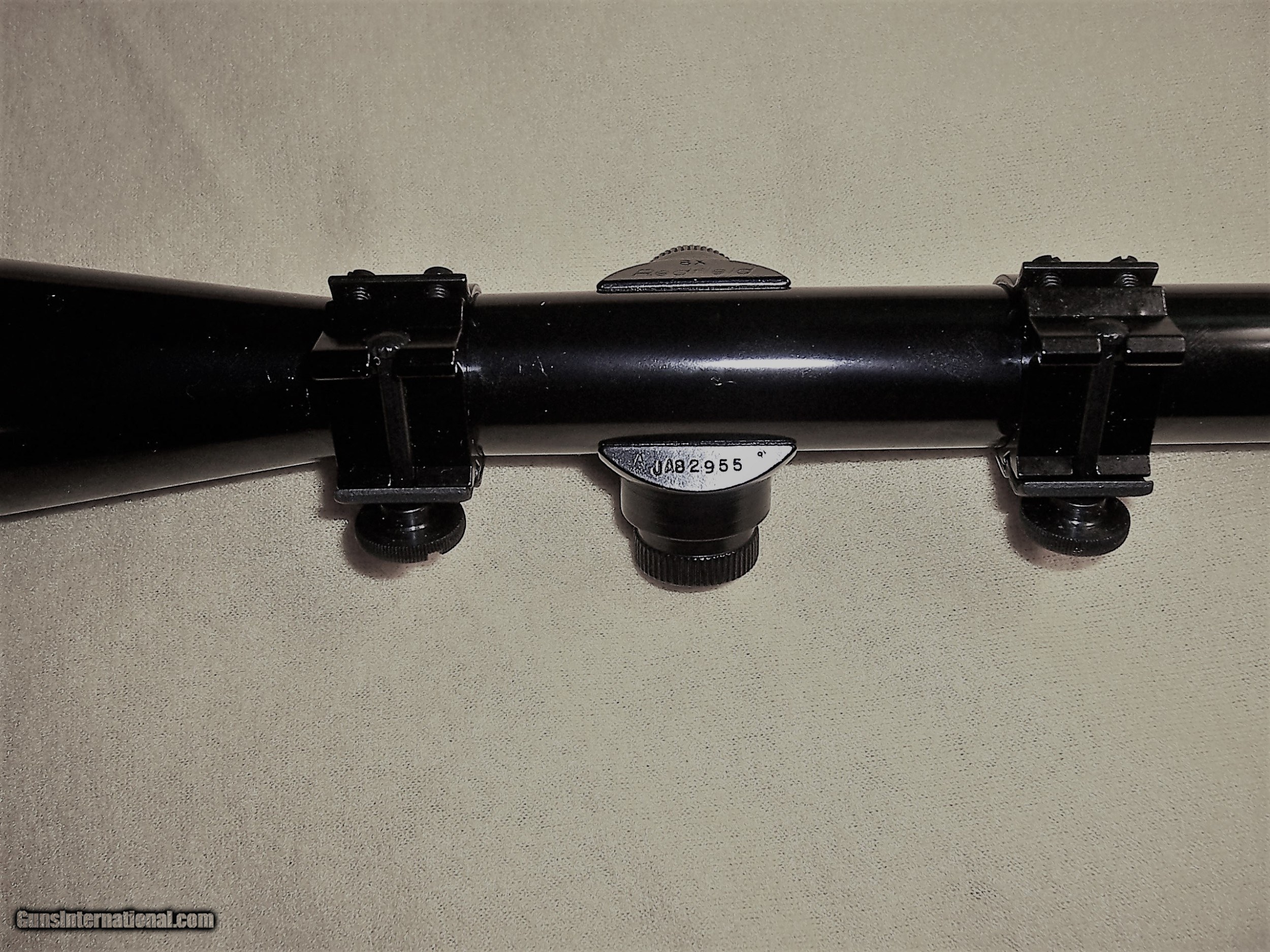 Vintage Redfield 8x Target Turrets/Knobs AO Adjustable Objective Scope 8x40