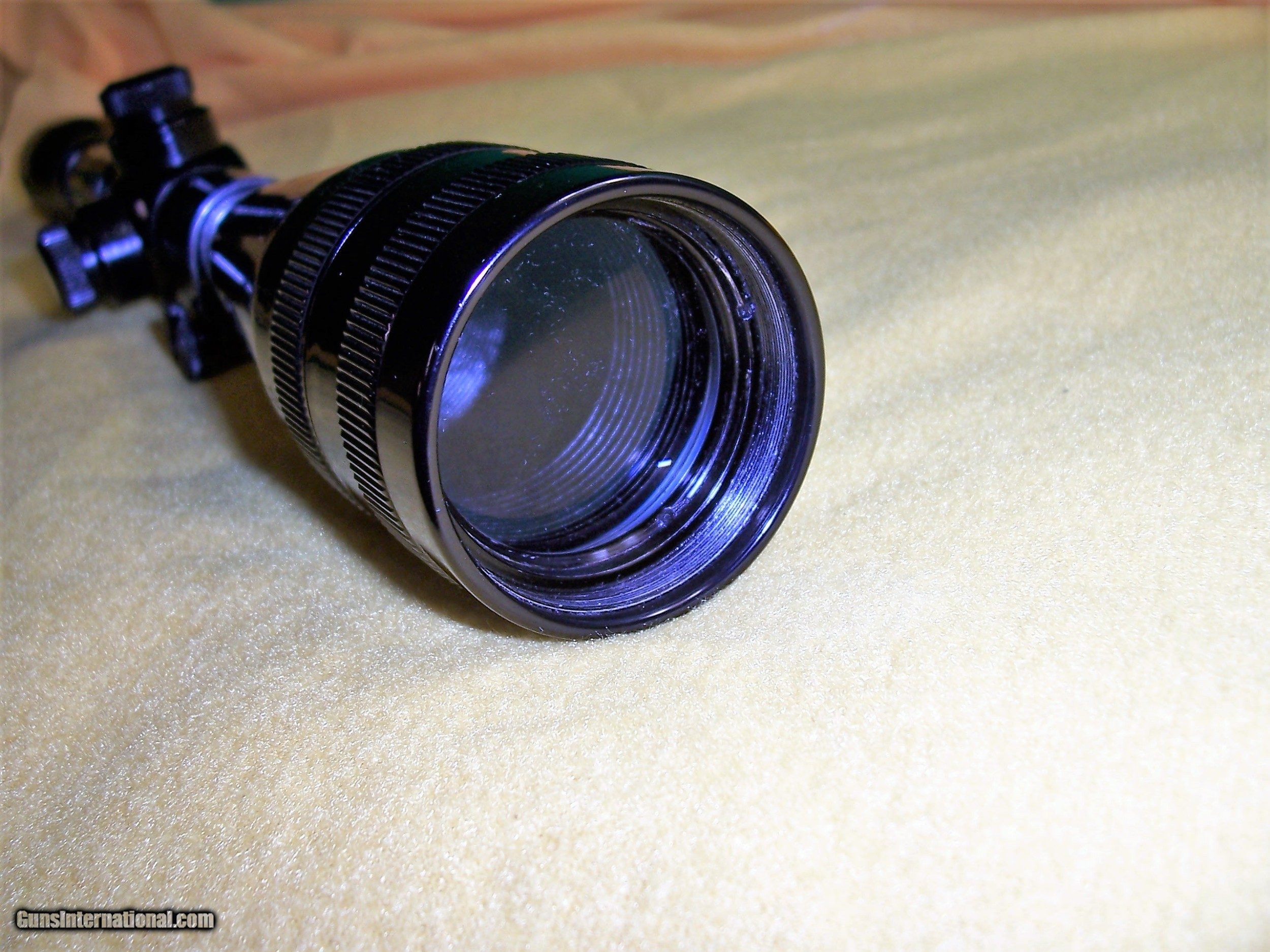 Vintage Redfield 8x Target Turrets/Knobs AO Adjustable Objective Scope 8x40