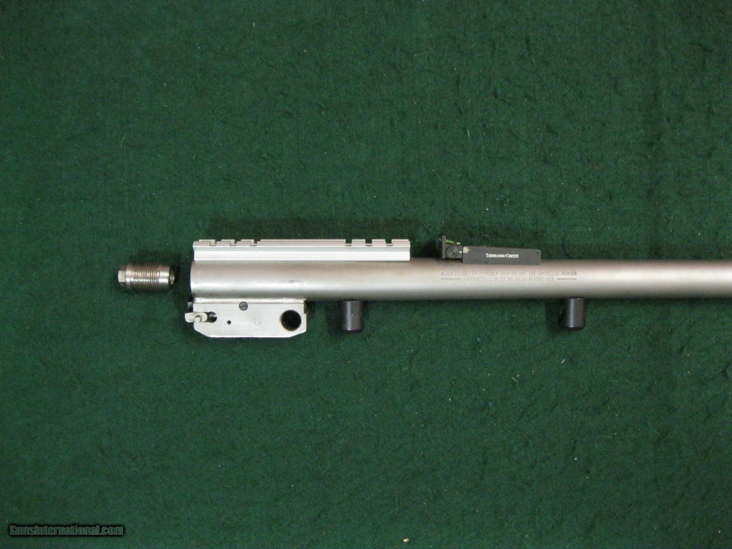 Thompson Center Encore 209 X 50 Mag stainless muzzleloader barrel camo ...