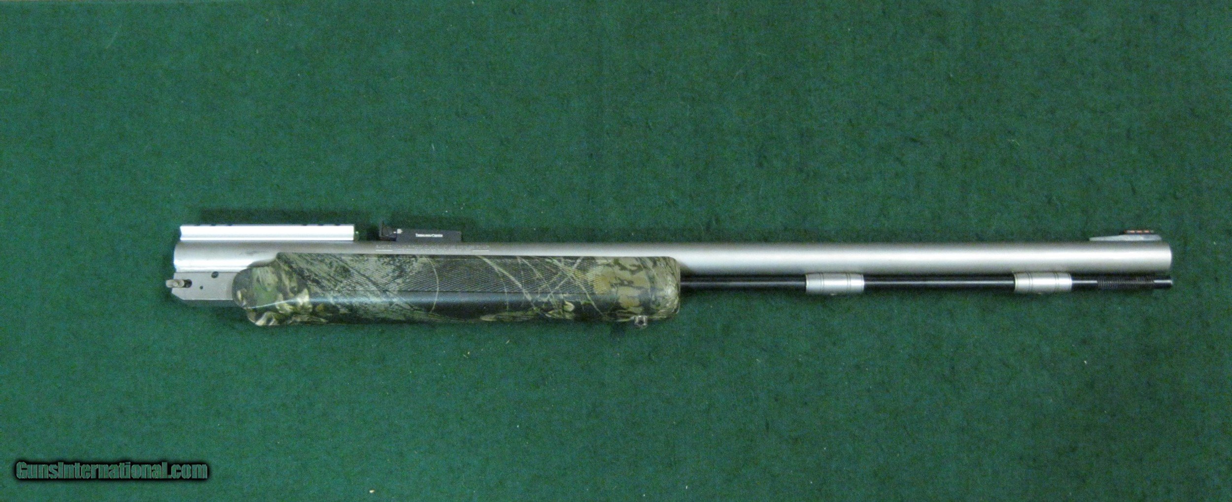 Thompson Center Encore 209 X 50 Mag stainless muzzleloader barrel camo ...