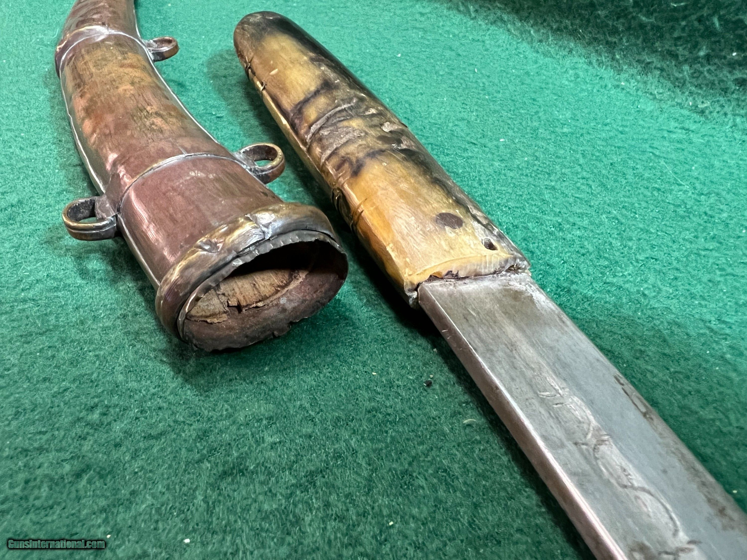 Antique Dagger Short Sword Turkish Moroccan Middle East