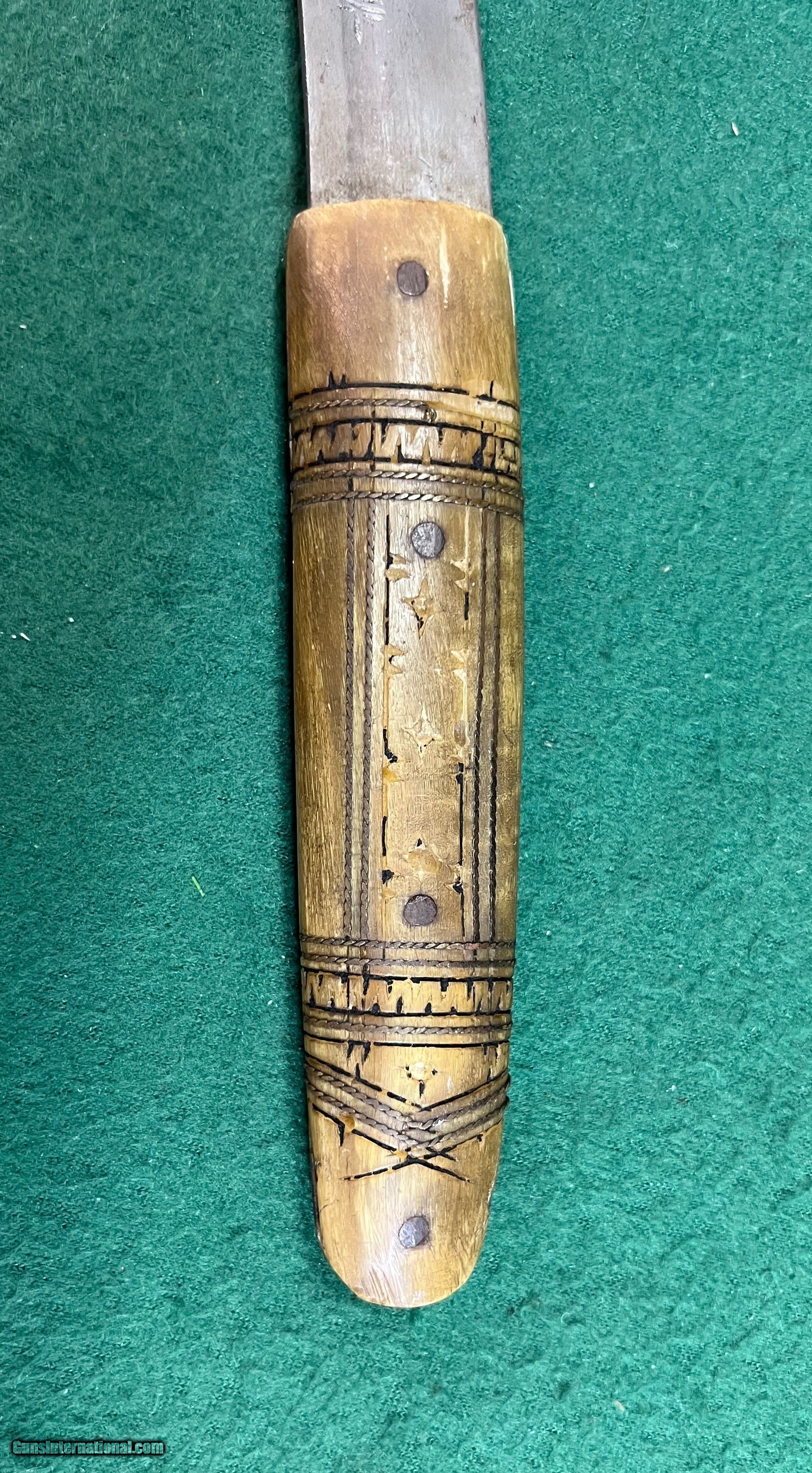 Antique Dagger Short Sword Turkish Moroccan Middle East