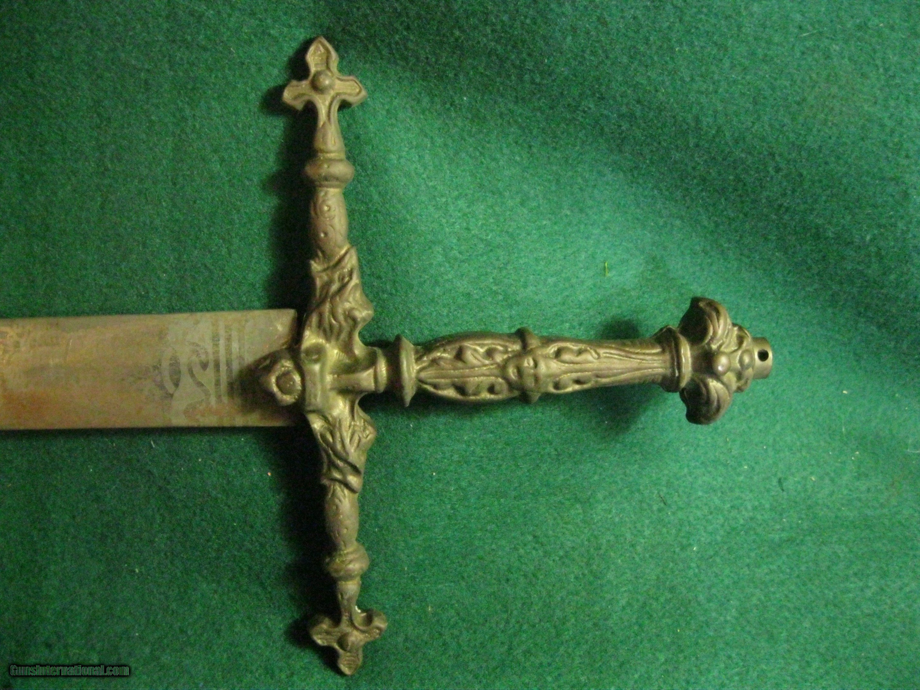Old Reproduction Replica Sword #1