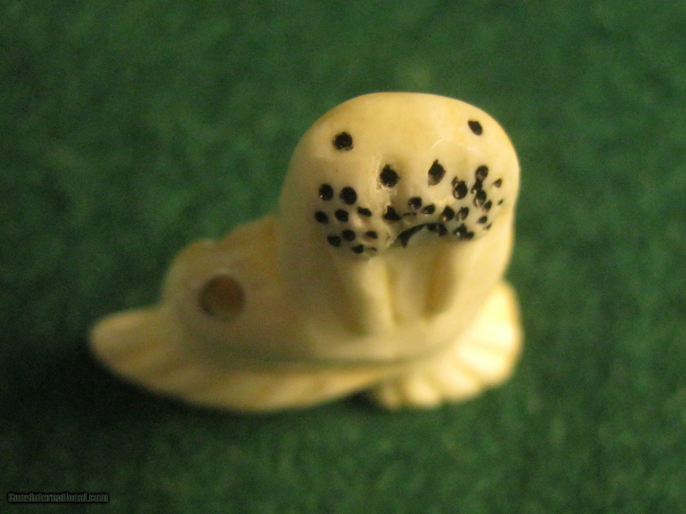 Vintage Small Alaskan Inuit Eskimo Carved Walrus for sale