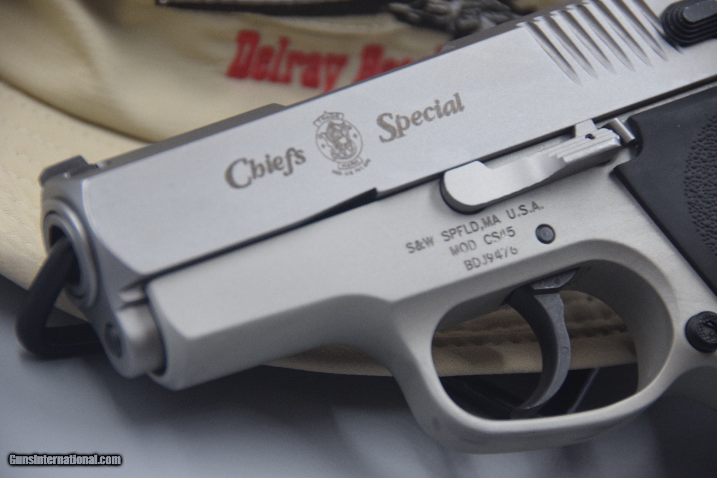 S&W VINTAGE SUB-COMPACT CS-45 "CHIEF SPECIAL" .45 ACP STAINLESS PISTOL