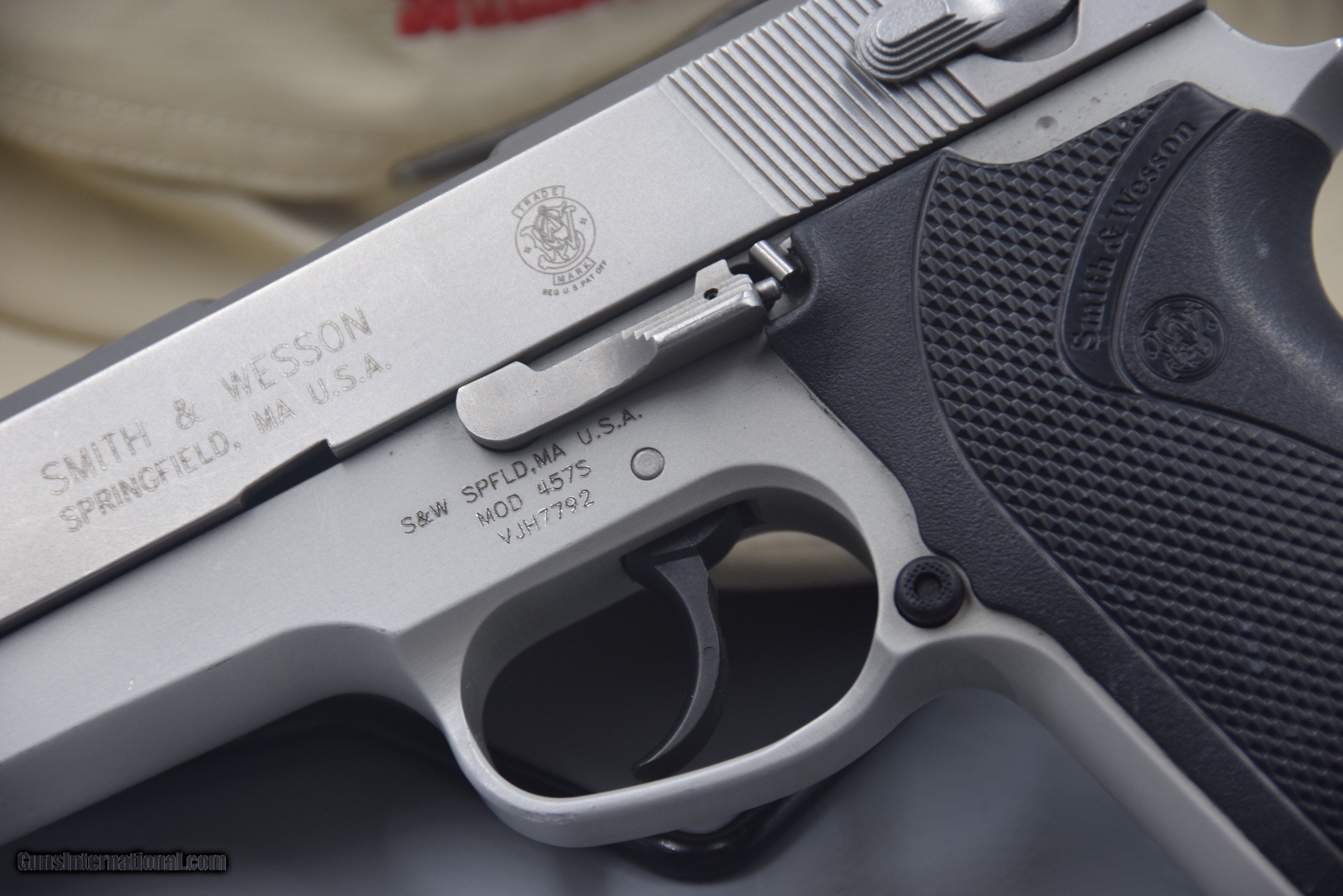 S&W MODEL 457S VINTAGE SINGLE-STACK .45 ACP PISTOL