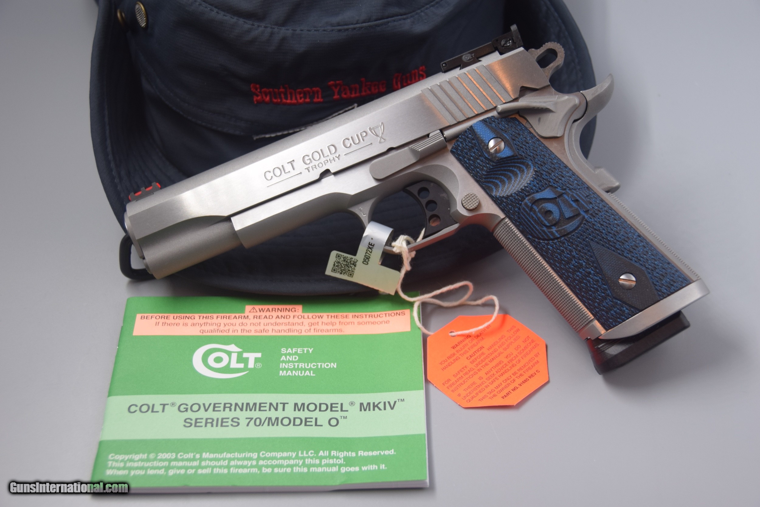 COLT 1911 GOLD CUP TROPHY SERIES 70 STAINLESS IN 9 MM