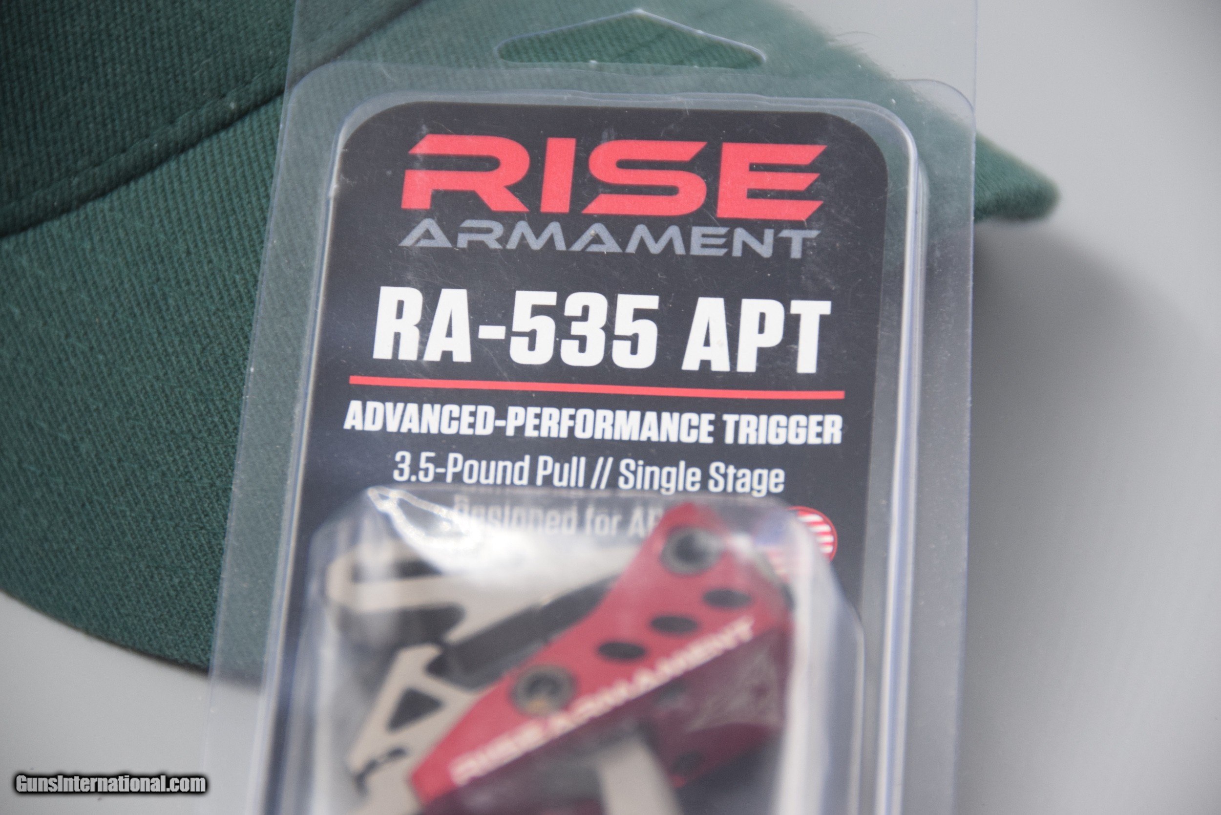 RISE MODEL RA-535-APT 3.5-LB PULL SINGLE-STAGE TRIGGER ASSEMBLE FOR AR's