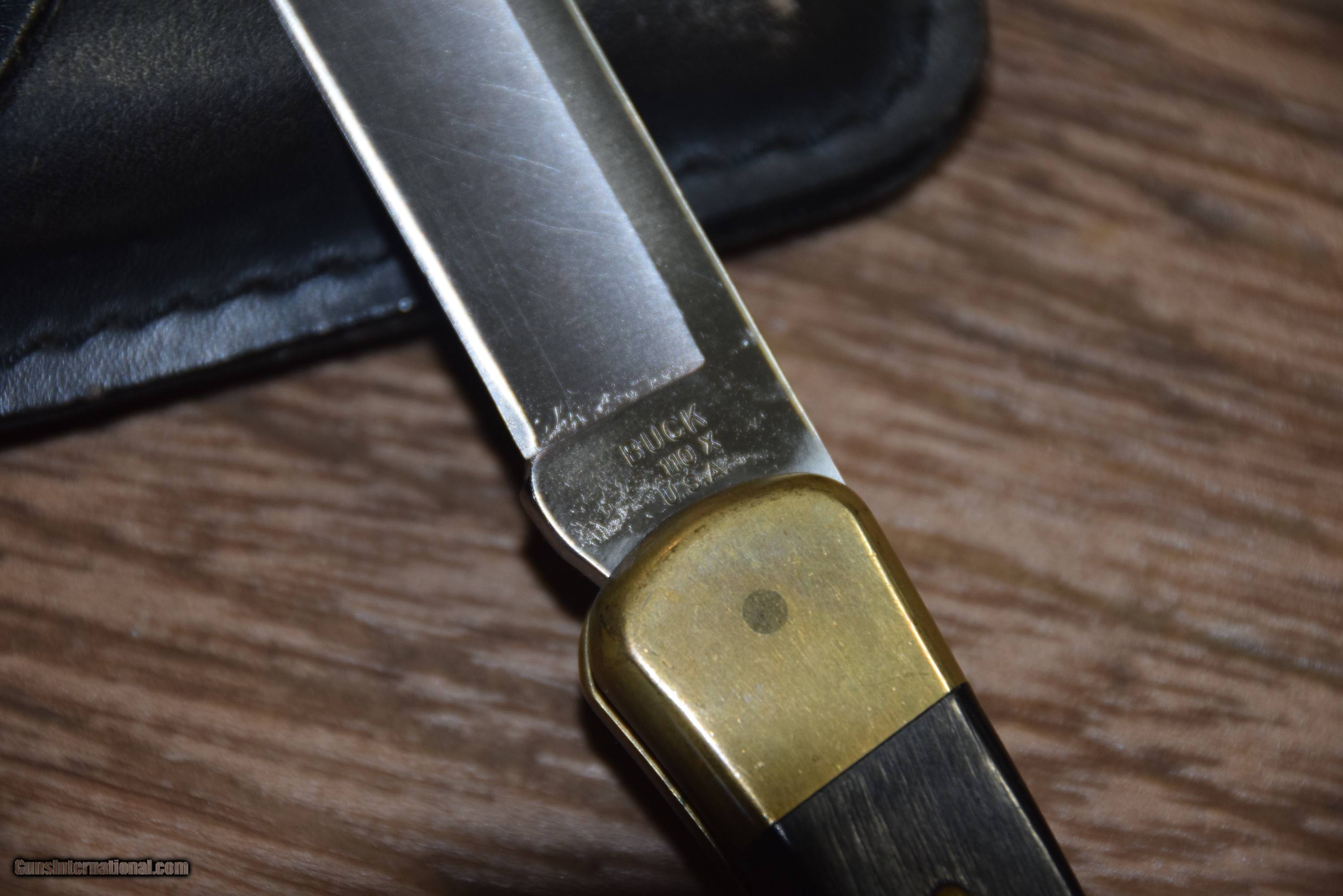 VINTAGE BUCK MODEL 110X KNIFE