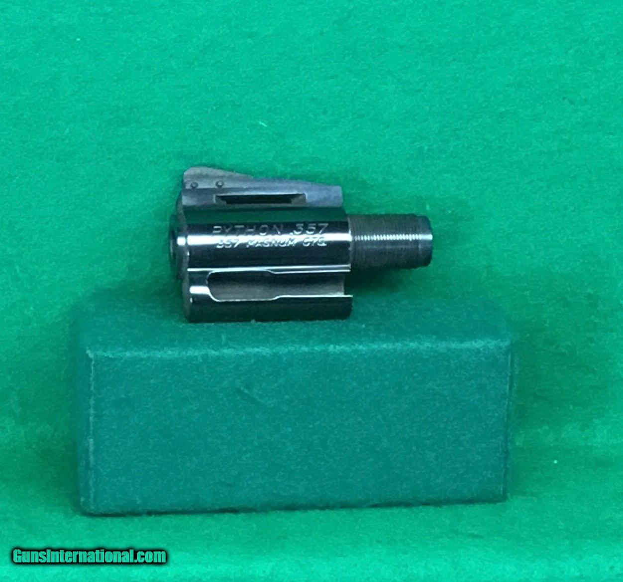 Colt Python barrel, rare 2 1/2 inch, mint.