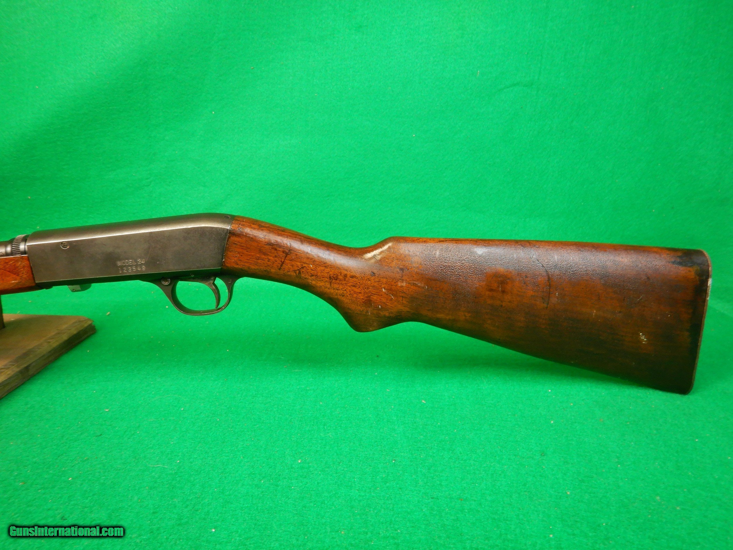 Remington Model 24 Take Down Auto-Loading .22 Short Rifle for sale