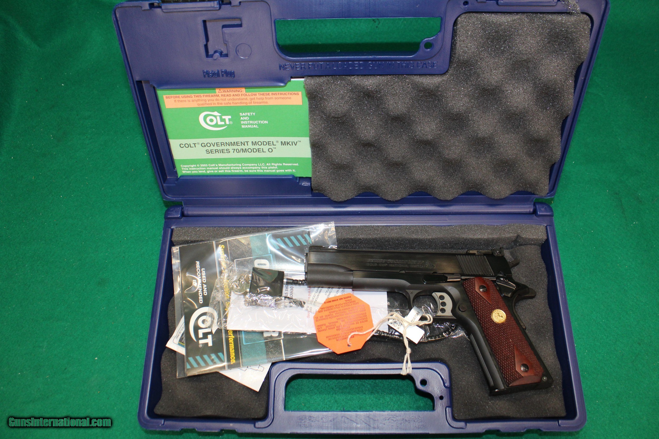 Colt Gold Cup National Match Series 70 45 ACP O5870A1 NIB for sale