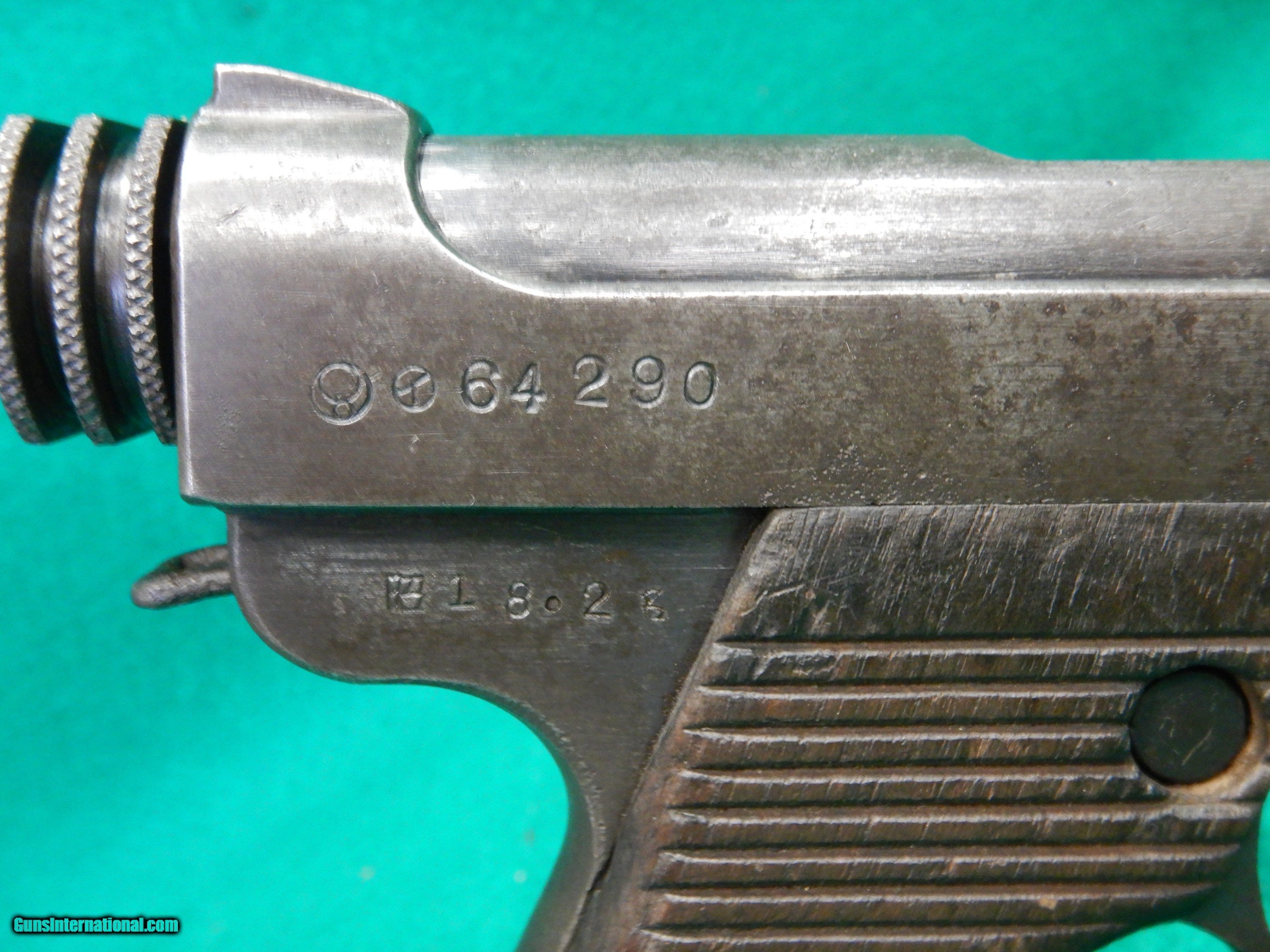 Nambu Type 14 WW2 8MM Japanese Pistol for sale