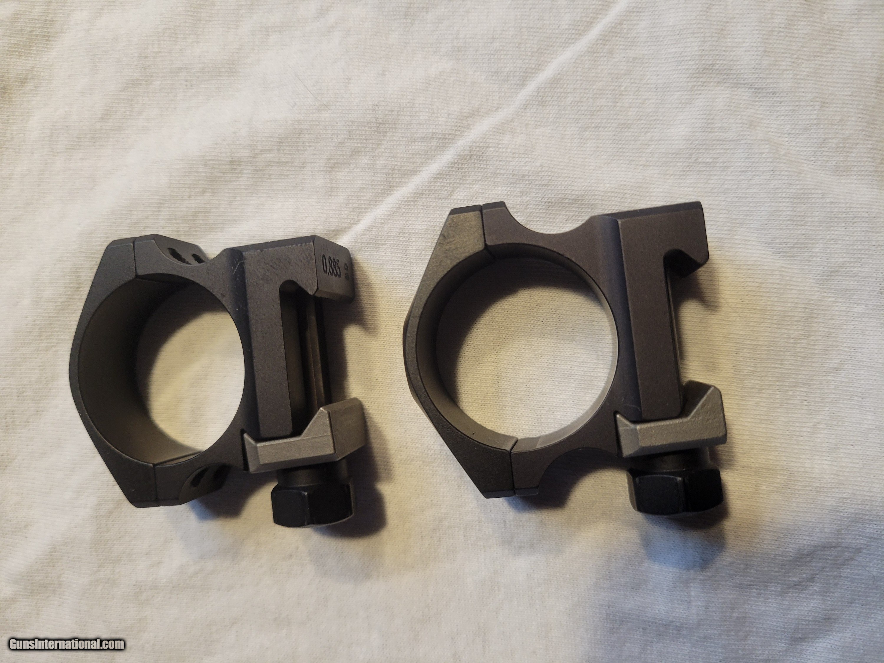 Nightforce 30mm UltraLite. 885 Low Rings
