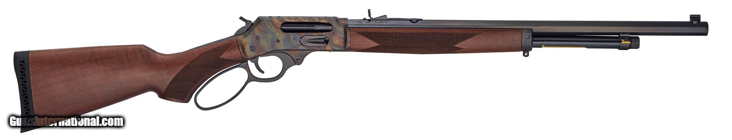 Henry Lever Action Color Case Hardened Side Gate 45-70 GOVT