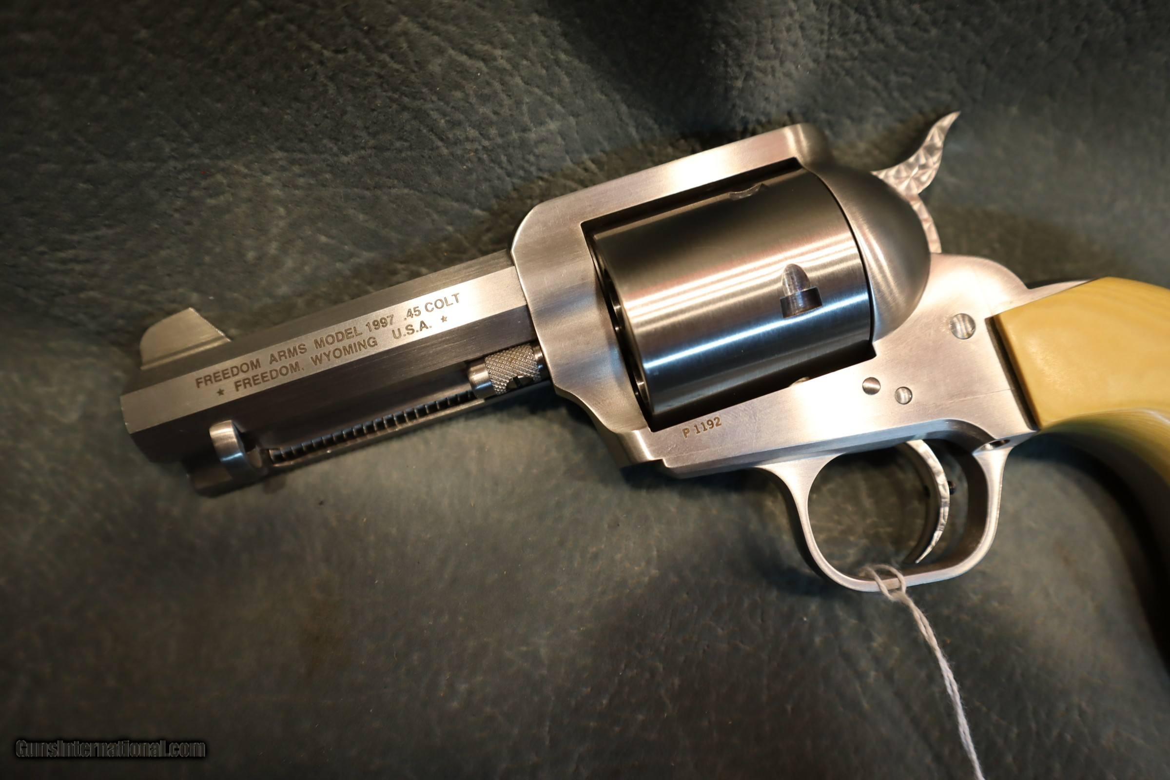 Freedom Arms Model 1997 45Colt 3 1/2" Octagon Barrel w/Upgrades