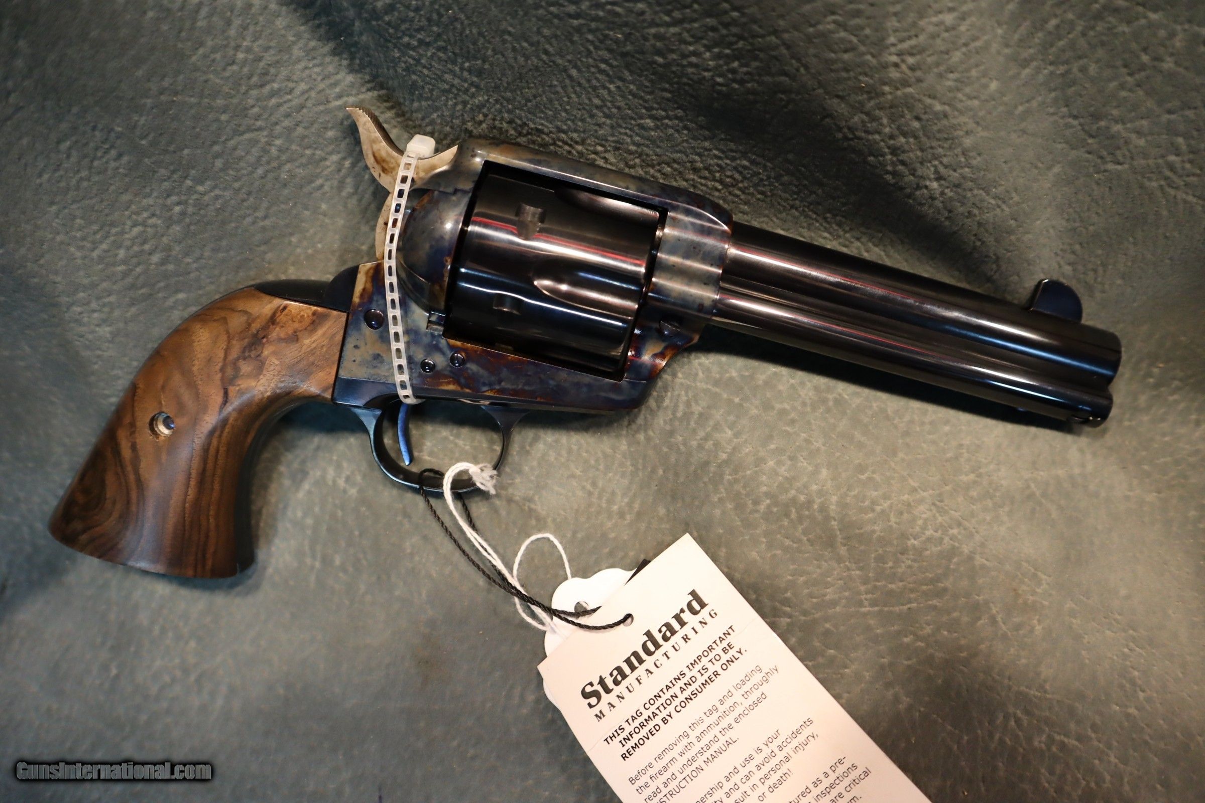 Standard Arms SAA 45LC 4 3/4" bbl casecolored/blue NIB