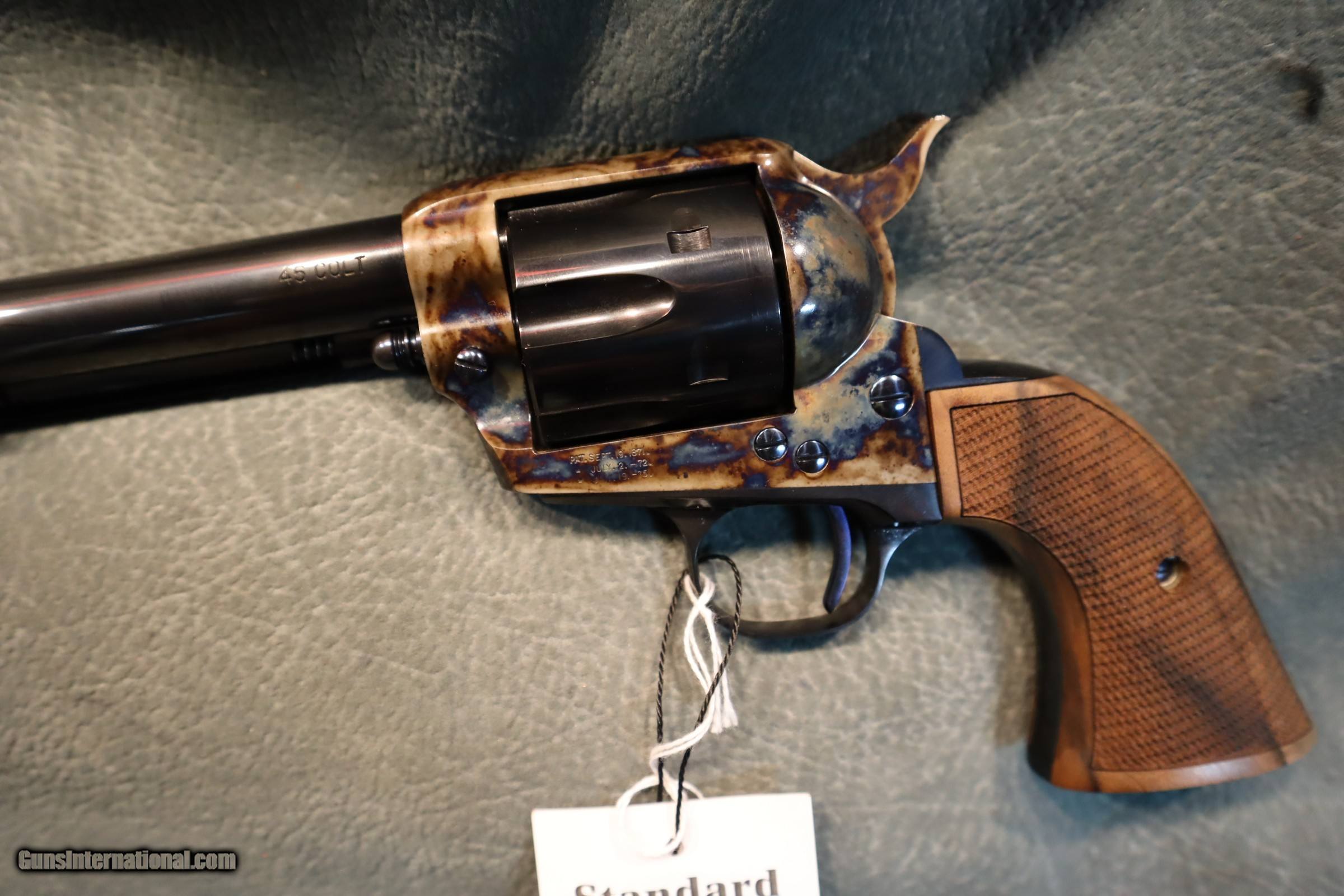 Standard Mfg SAA 45LC 7 1/2" bbl,casecolored/blued,NIB