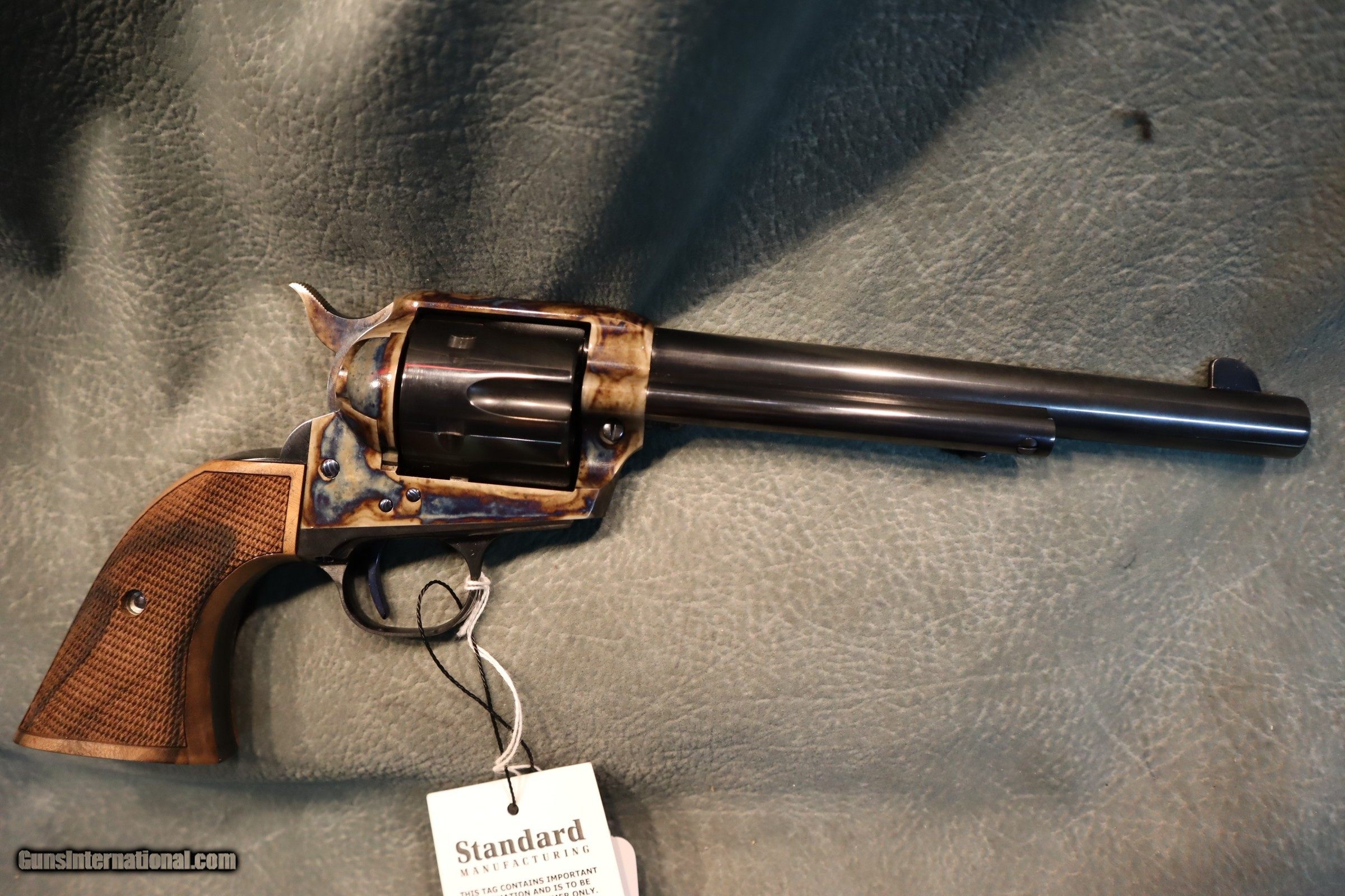 Standard Mfg SAA 45LC 7 1/2" bbl,casecolored/blued,NIB