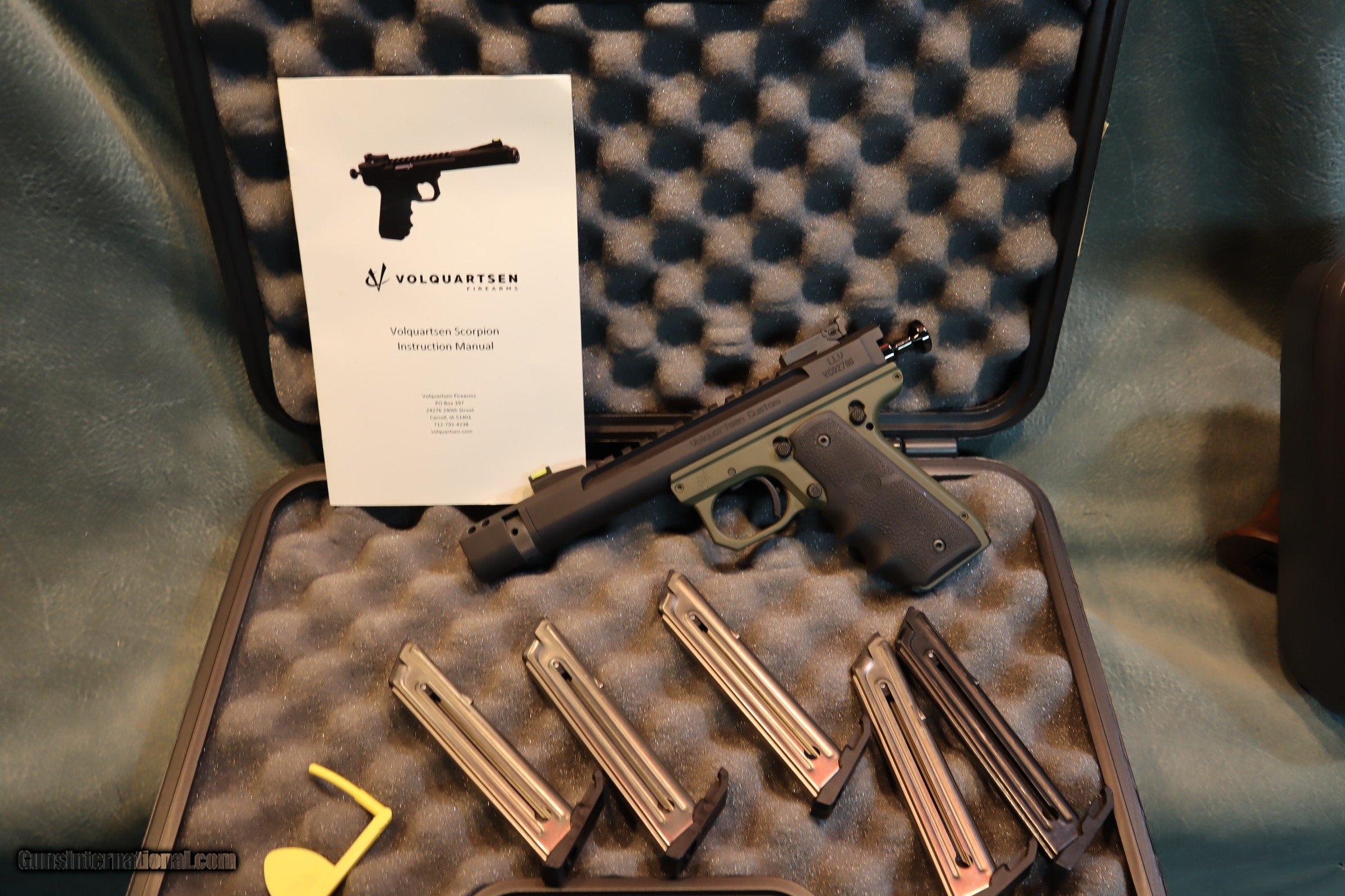 Volquartsen Custom Scorpion 22LR 4" bbl