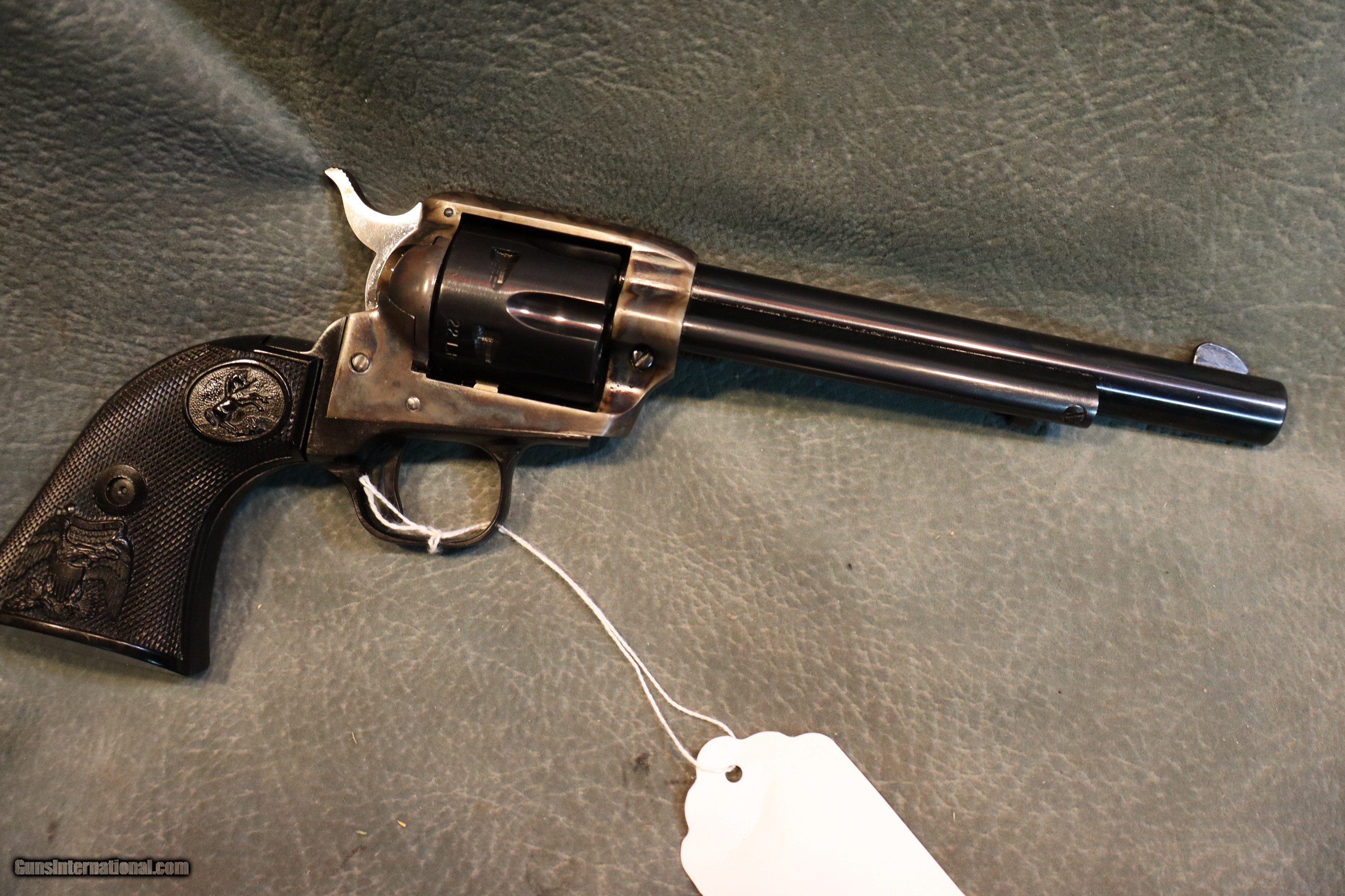 Colt Peacemaker 22LR/22Mag 6" barrel,casecolored/blue LNIB