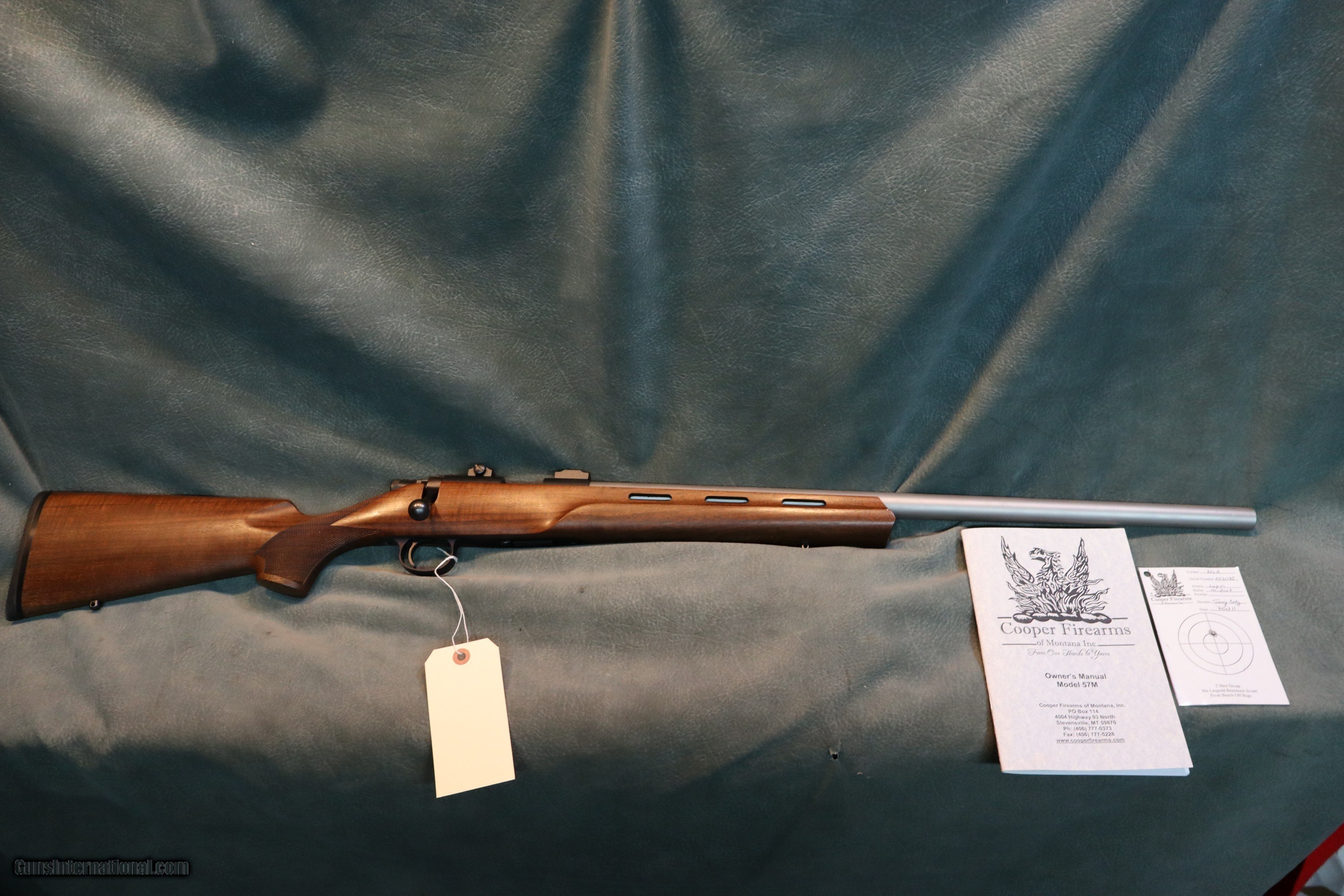 Cooper 57M 22LR LVT with box and papers