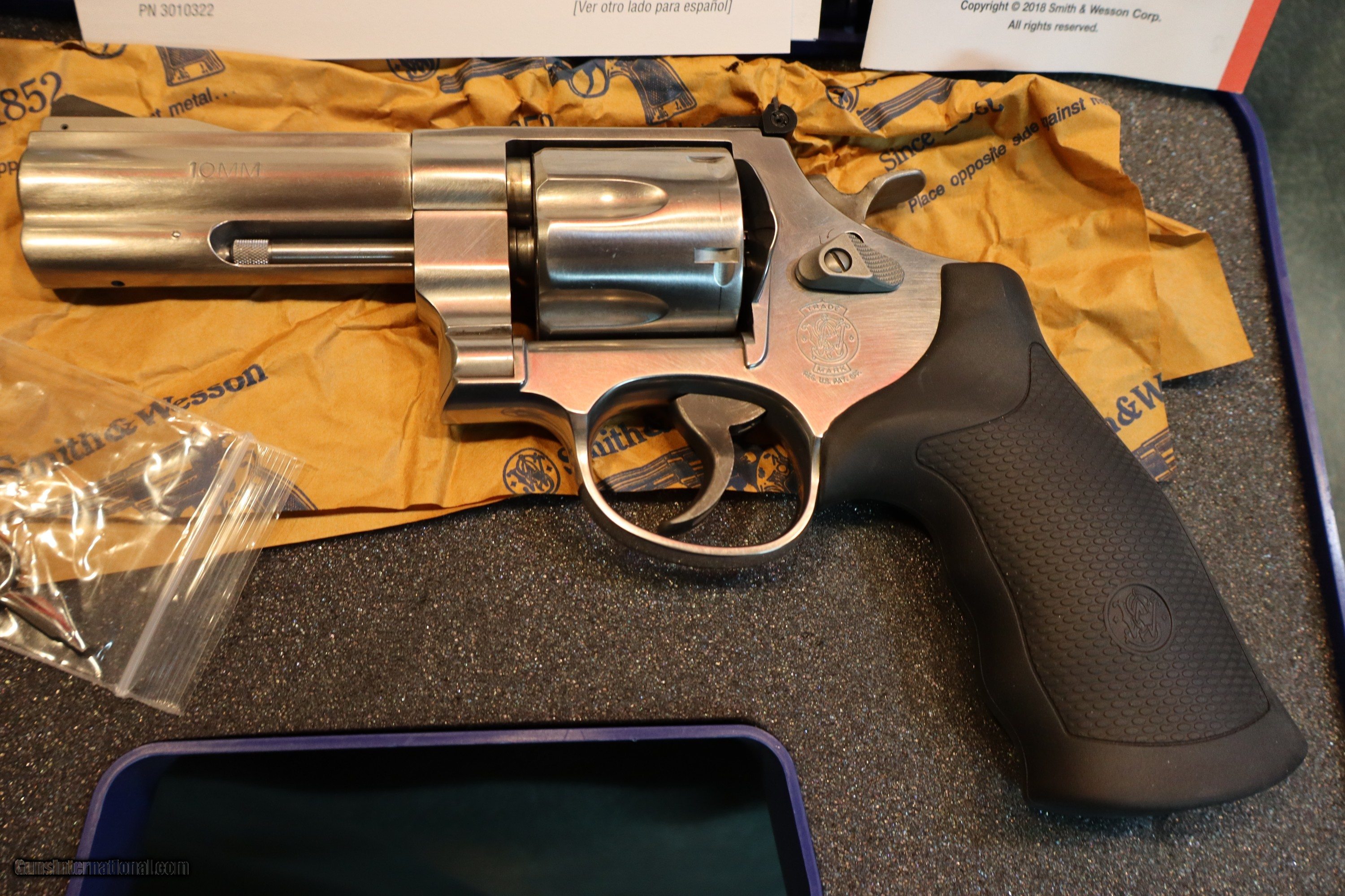 S+W 610-3 10mm 3.875" barrel ANIB