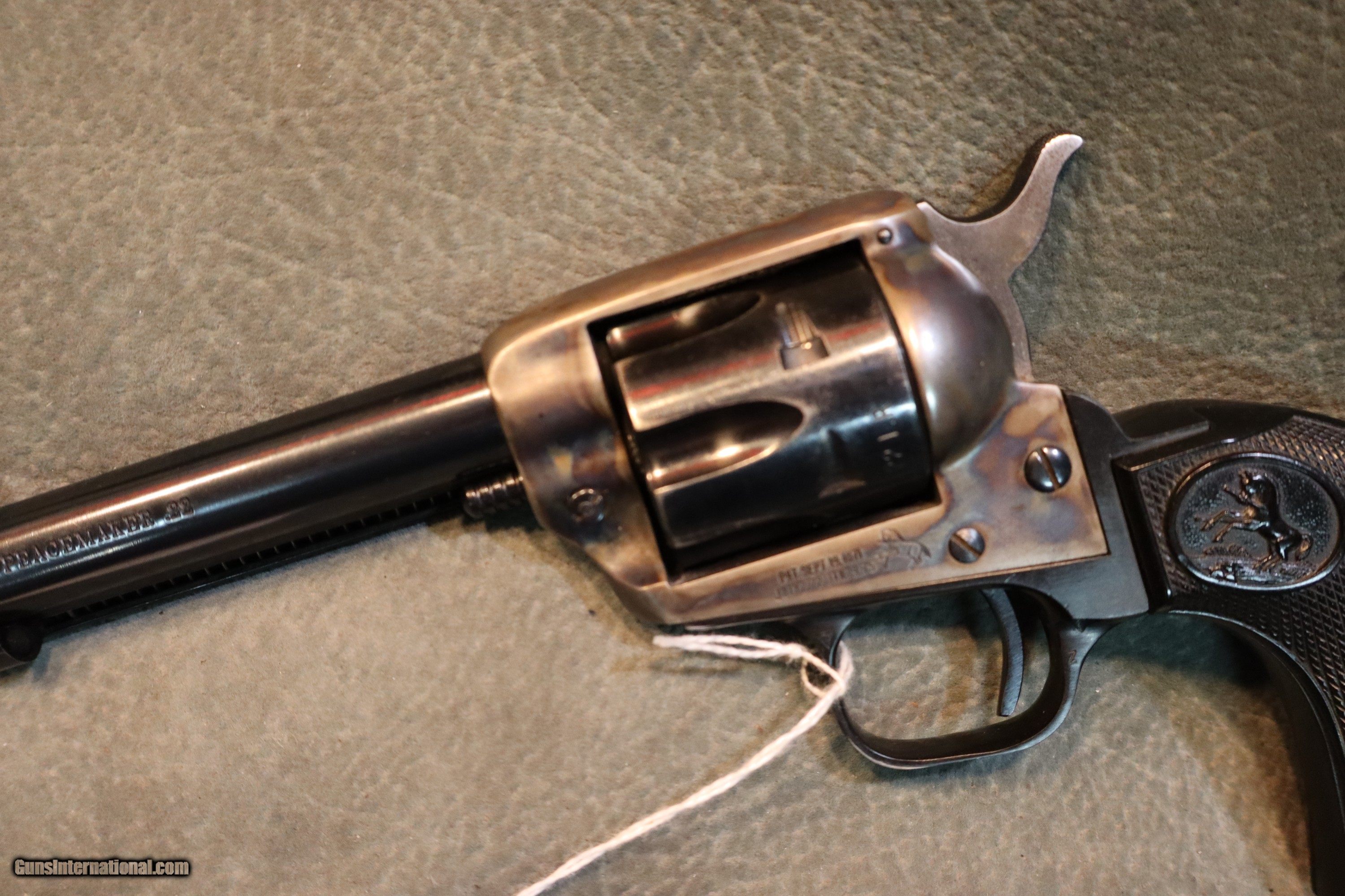 Colt Peacemaker 22LR 6" barrel,casecolored/blue finish