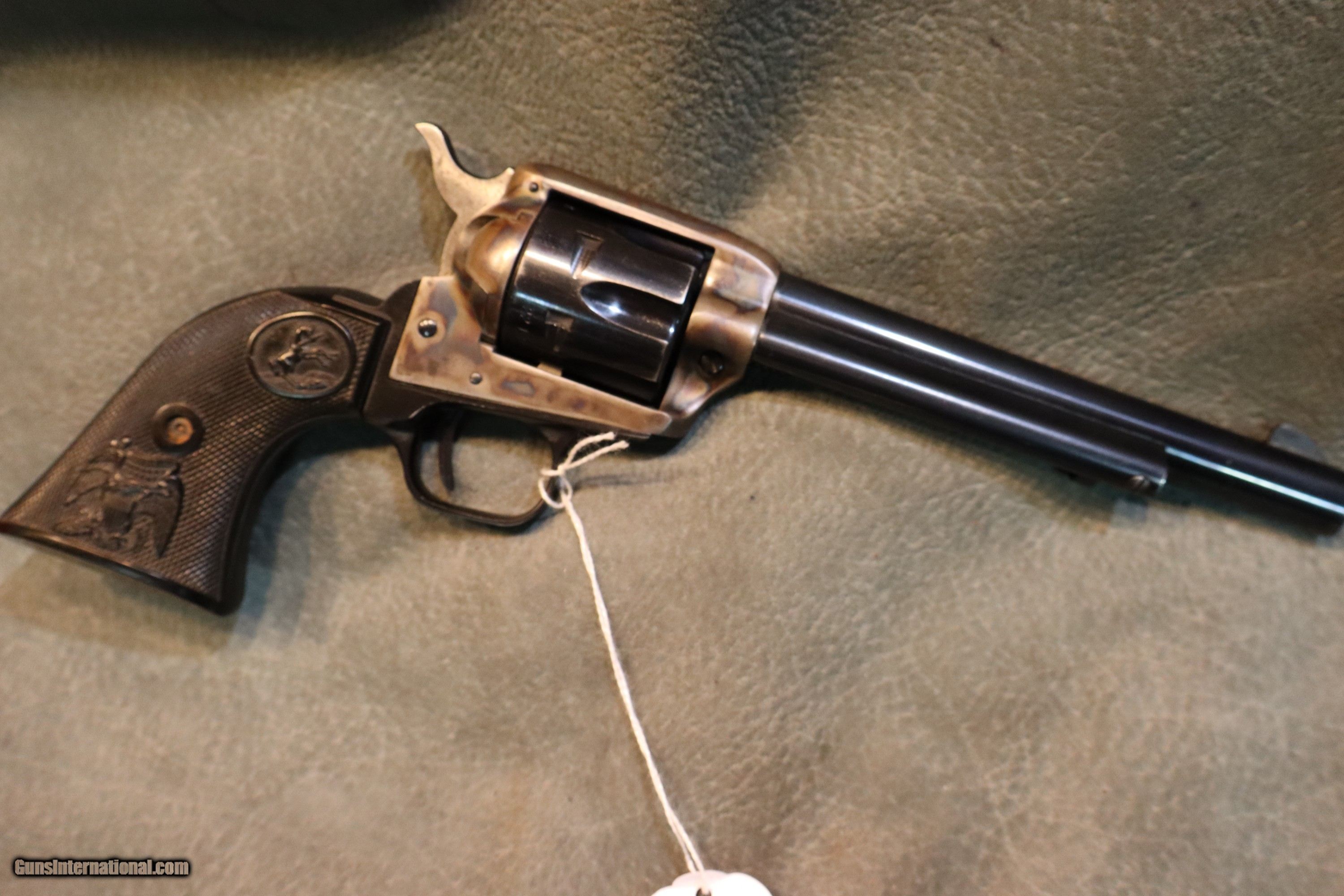 Colt Peacemaker 22LR 6" barrel,casecolored/blue finish