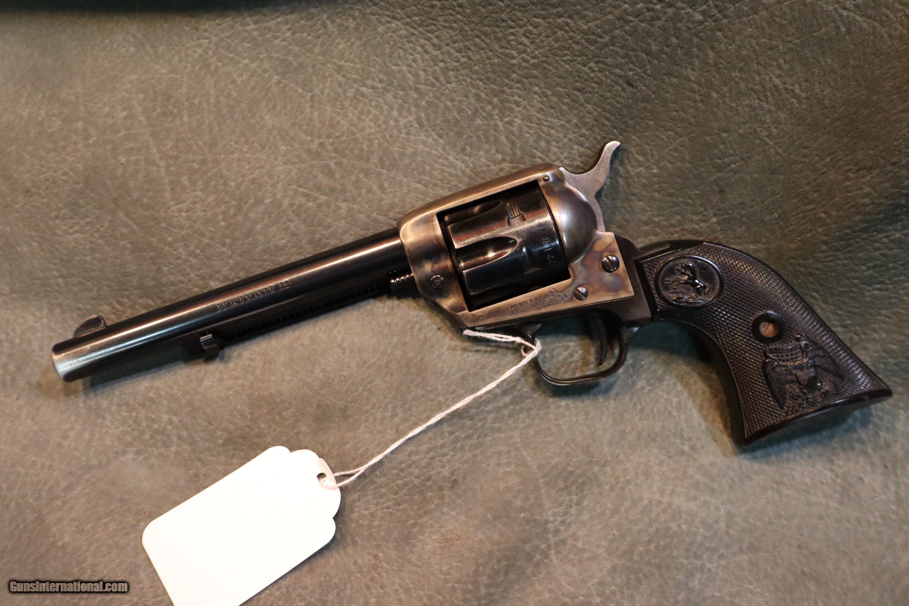 Colt Peacemaker 22LR 6" barrel,casecolored/blue finish