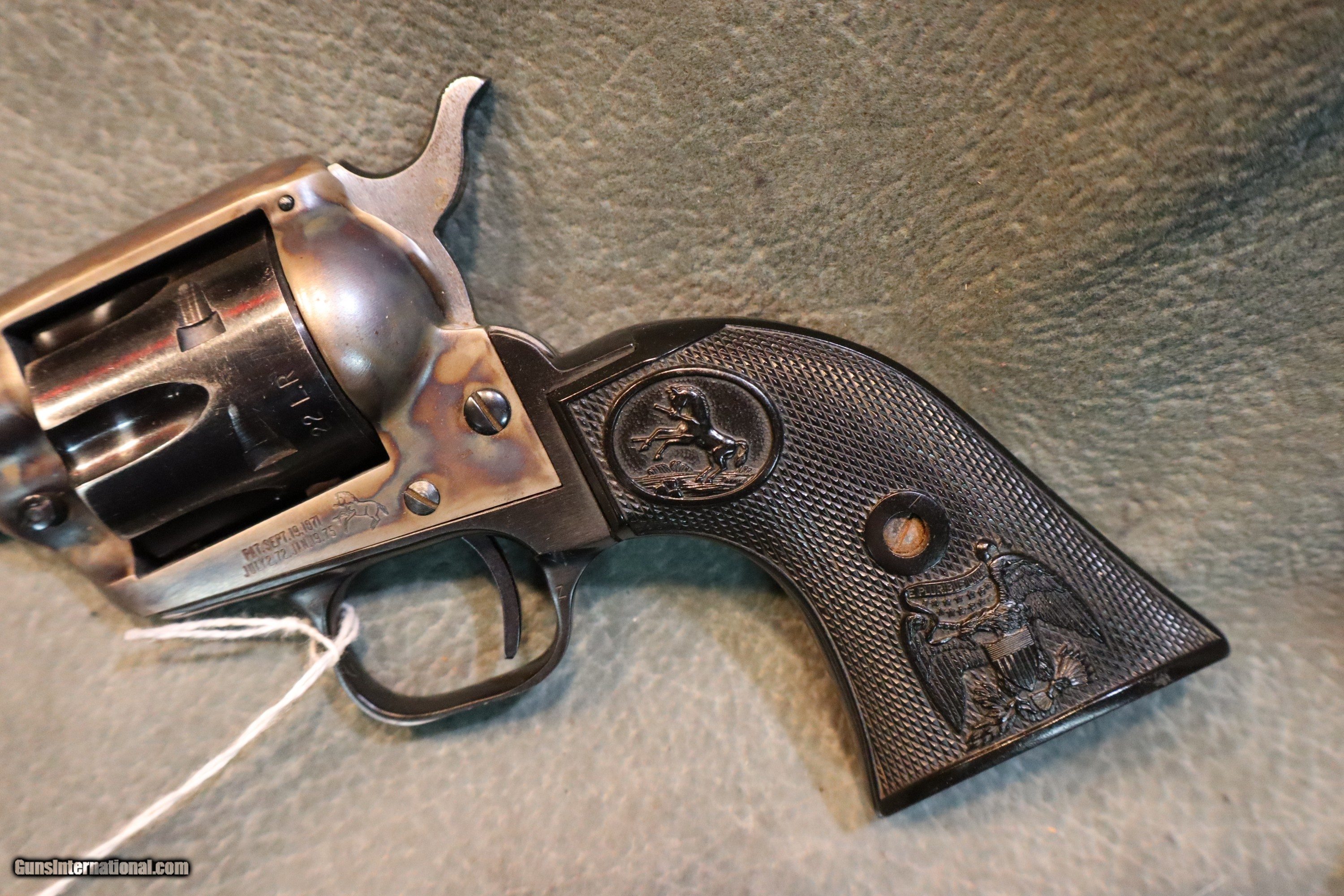 Colt Peacemaker 22LR 6" barrel,casecolored/blue finish